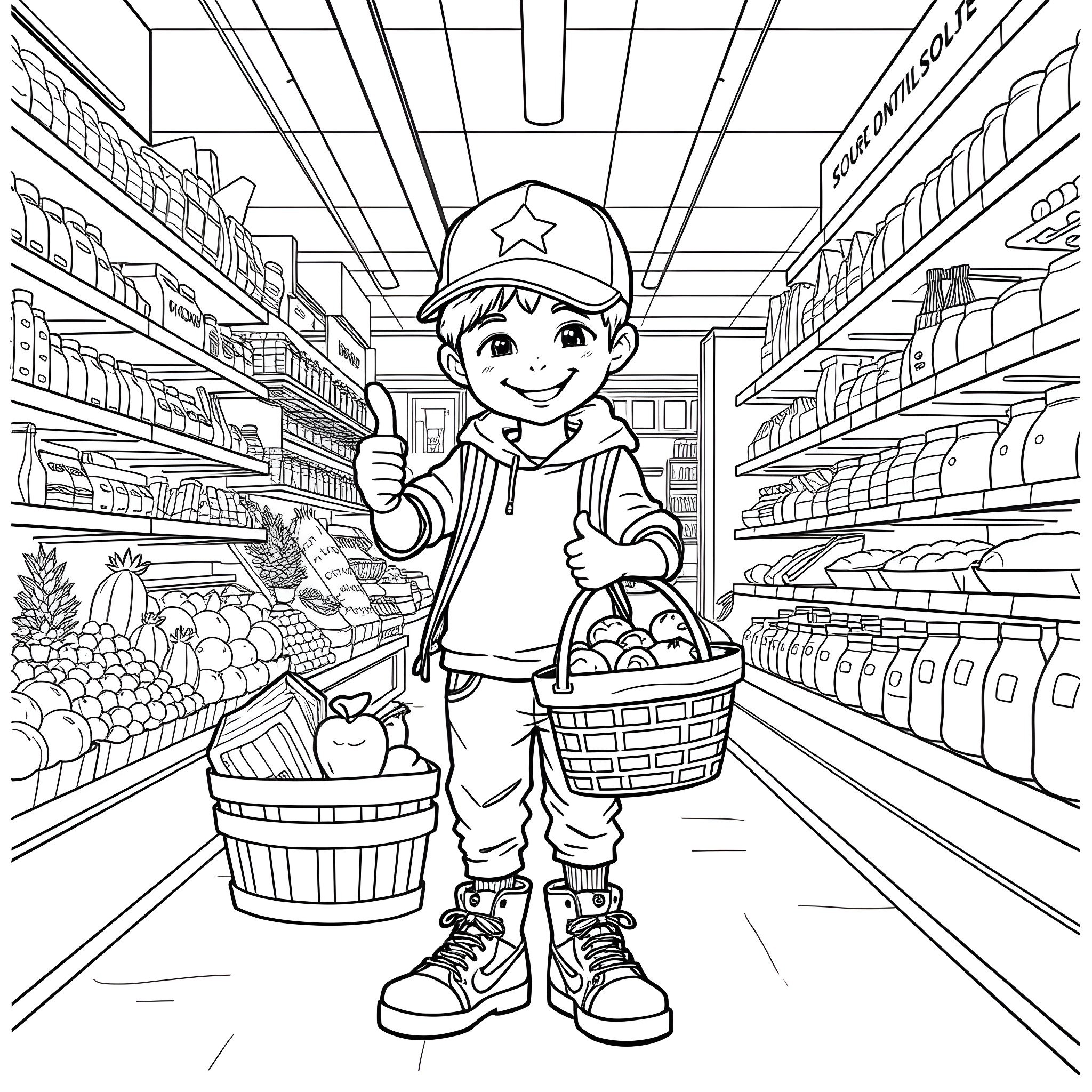 152 Best Boy Coloring Pages (Free Printable PDFs)