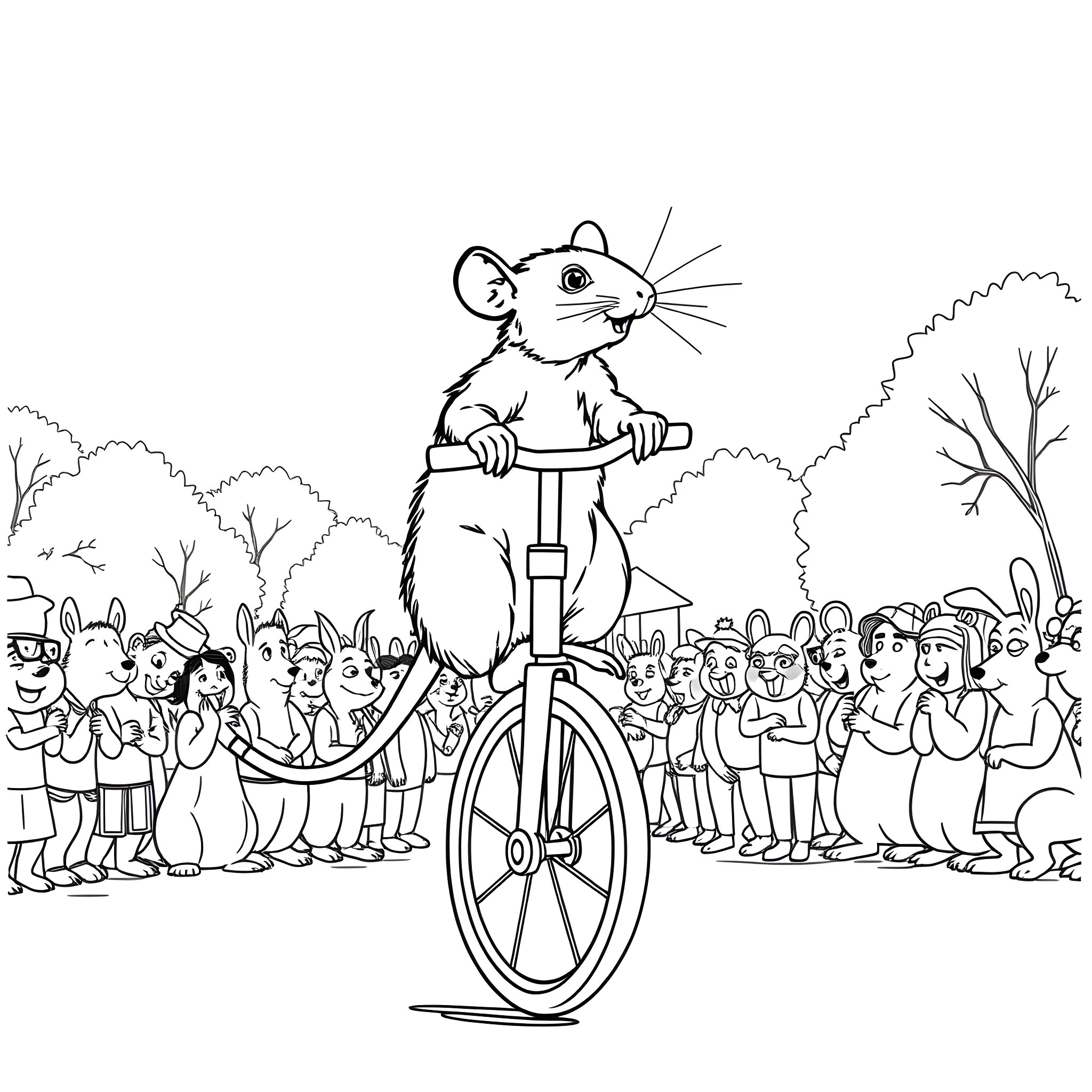 Best Rat Coloring Pages (Free Printable PDF)