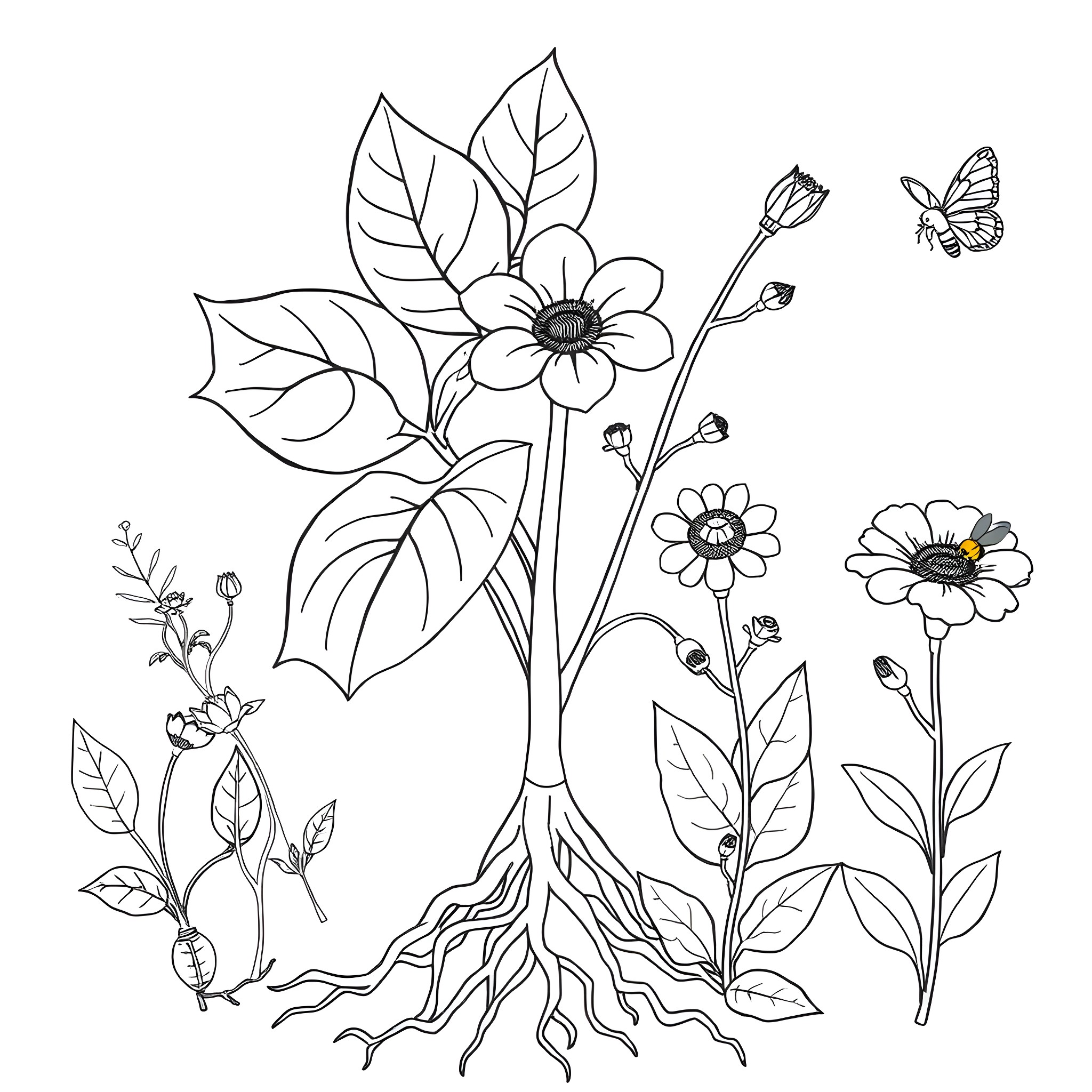 83 Best Plant Coloring Pages (Free Printable PDFs)