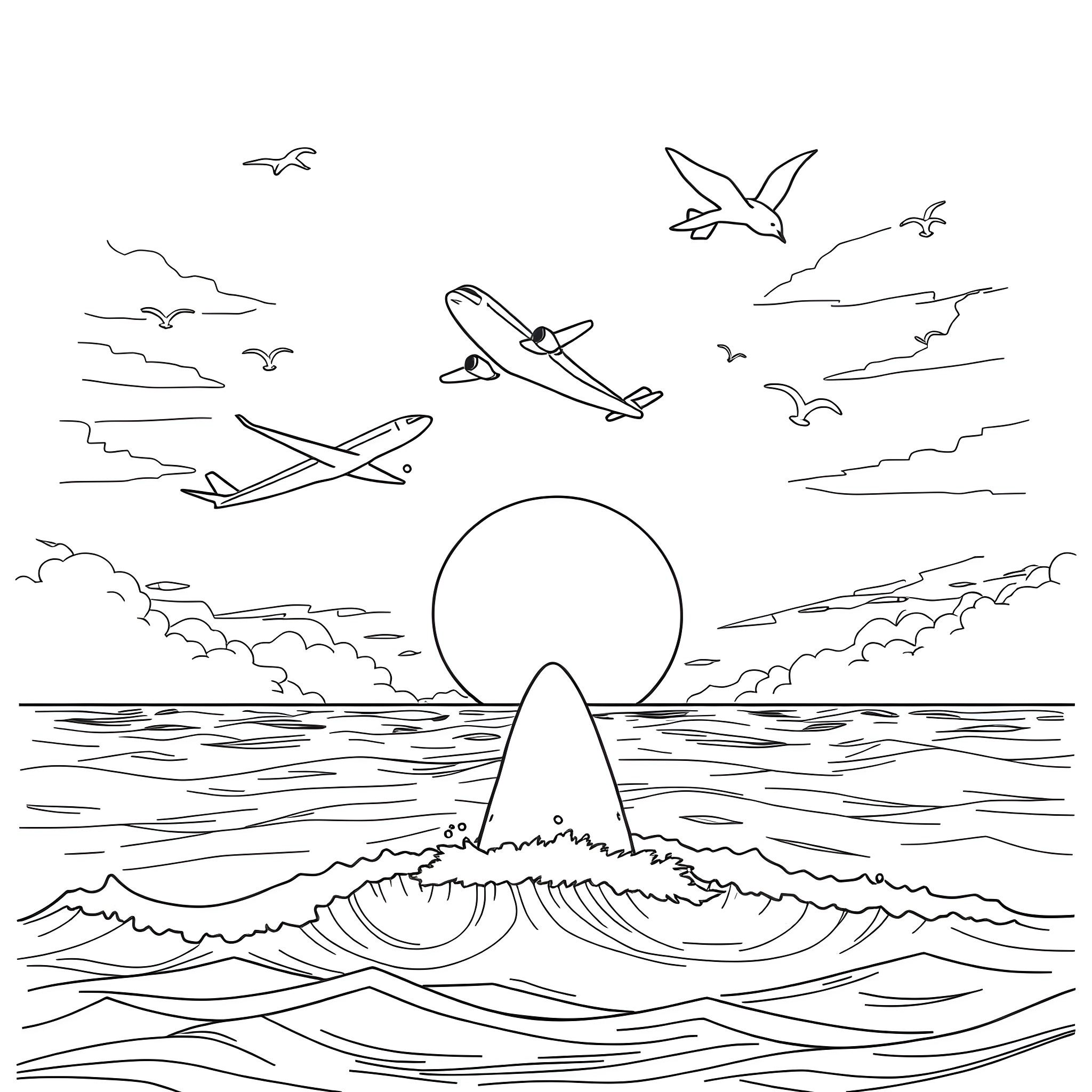 162 Best Airplane Coloring Pages (Free Printable PDFs)