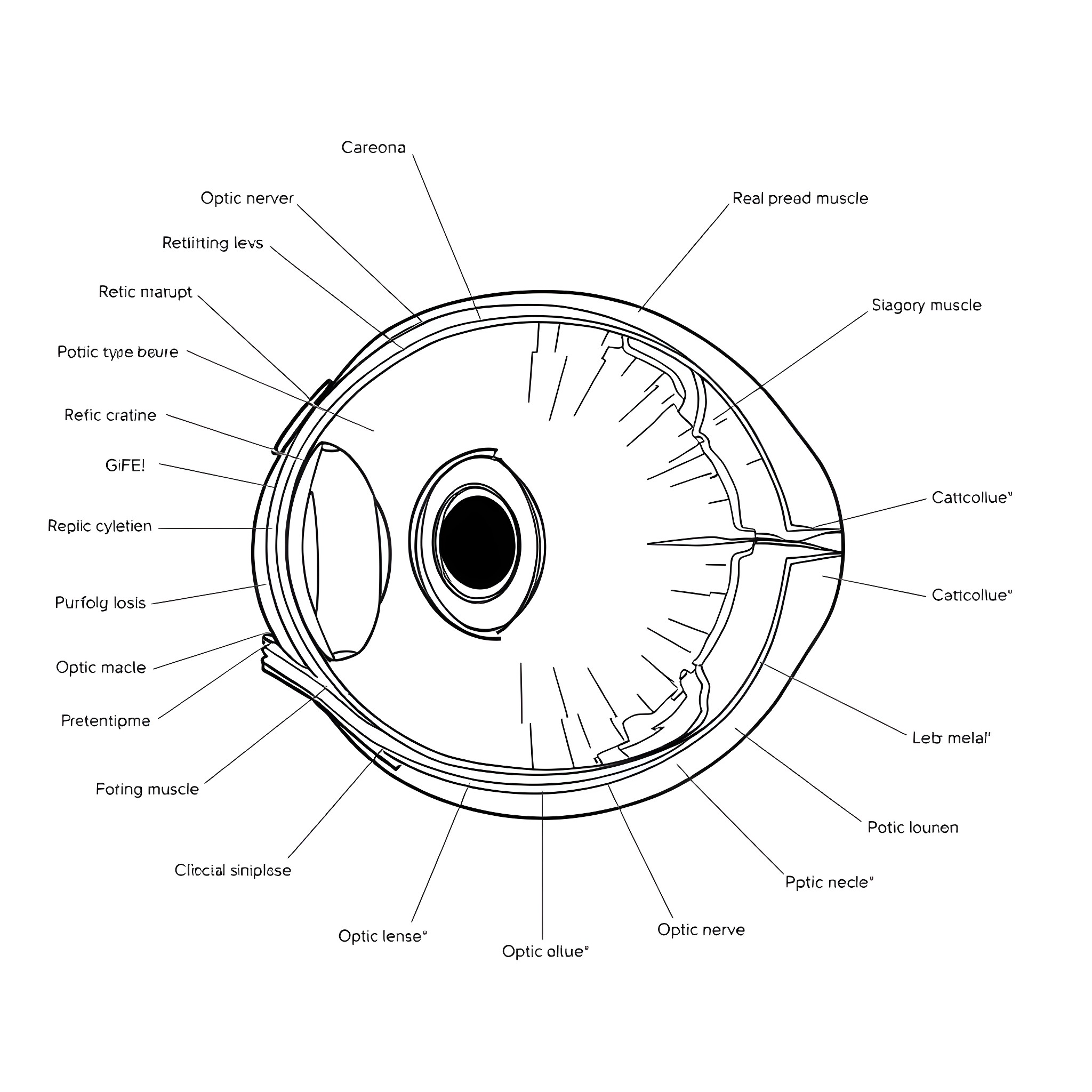 Best Eyeball Coloring Pages (Free Printable PDF)