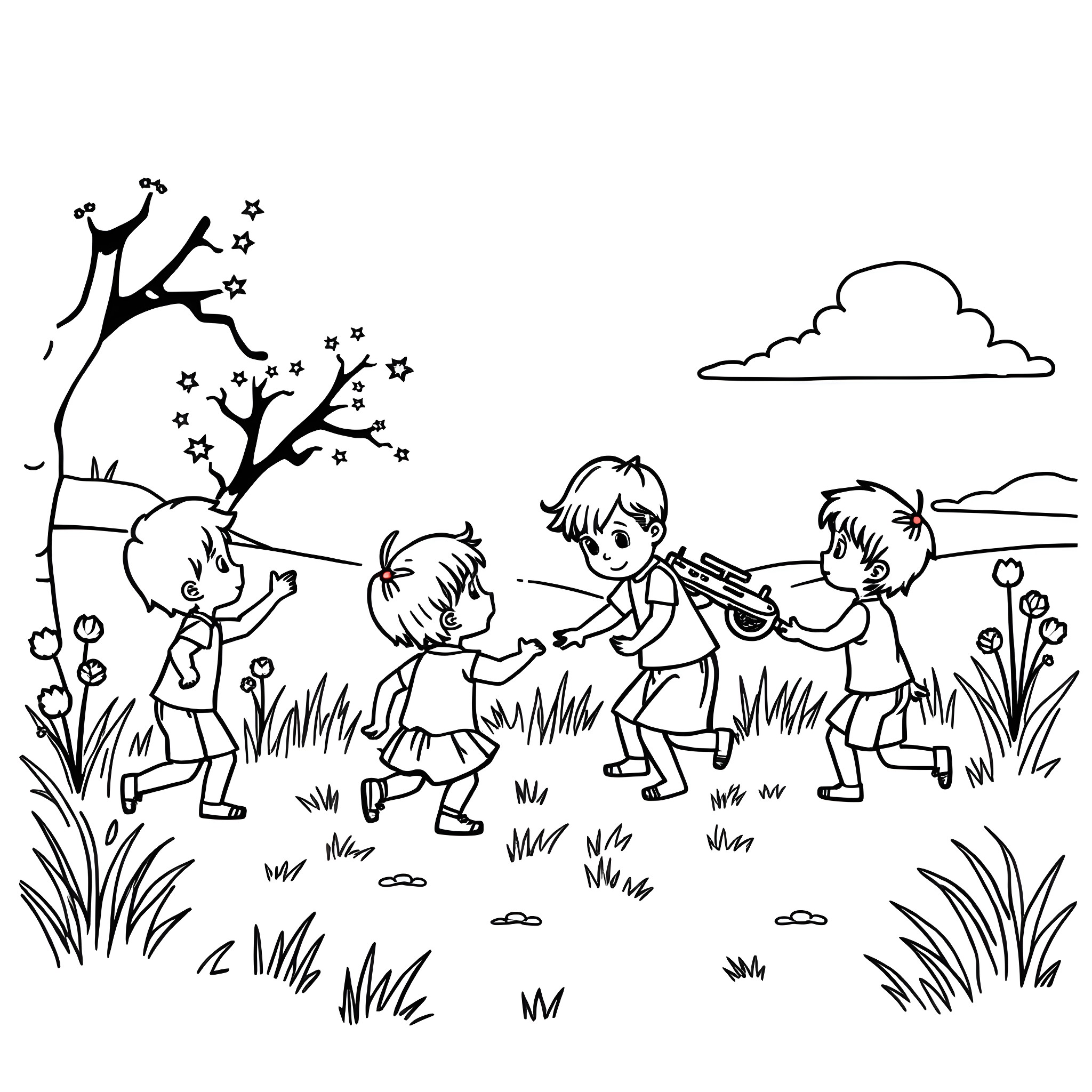 Best Children Coloring Pages (Free Printable PDF)