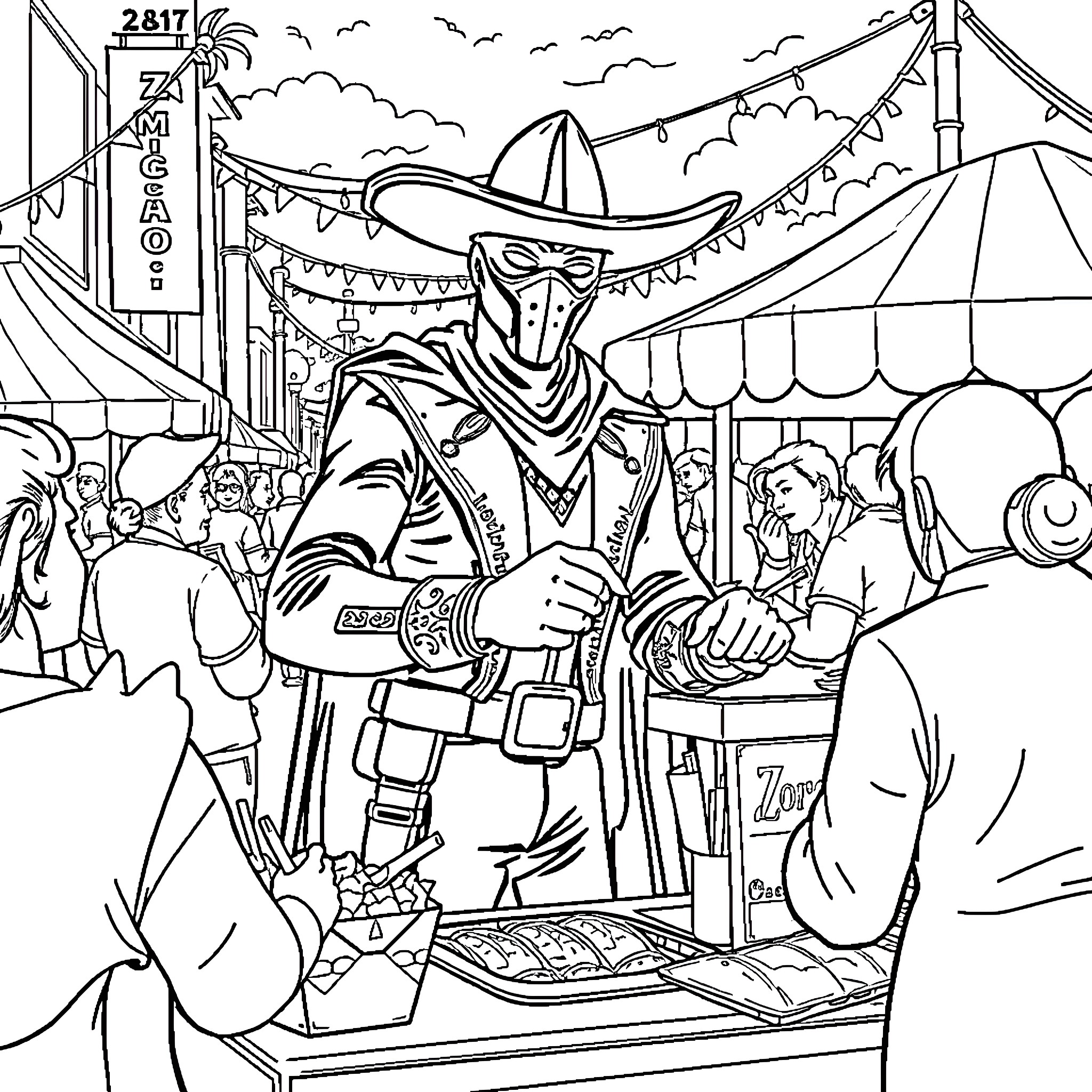 Best Zorro Coloring Pages (Free Printable PDF)