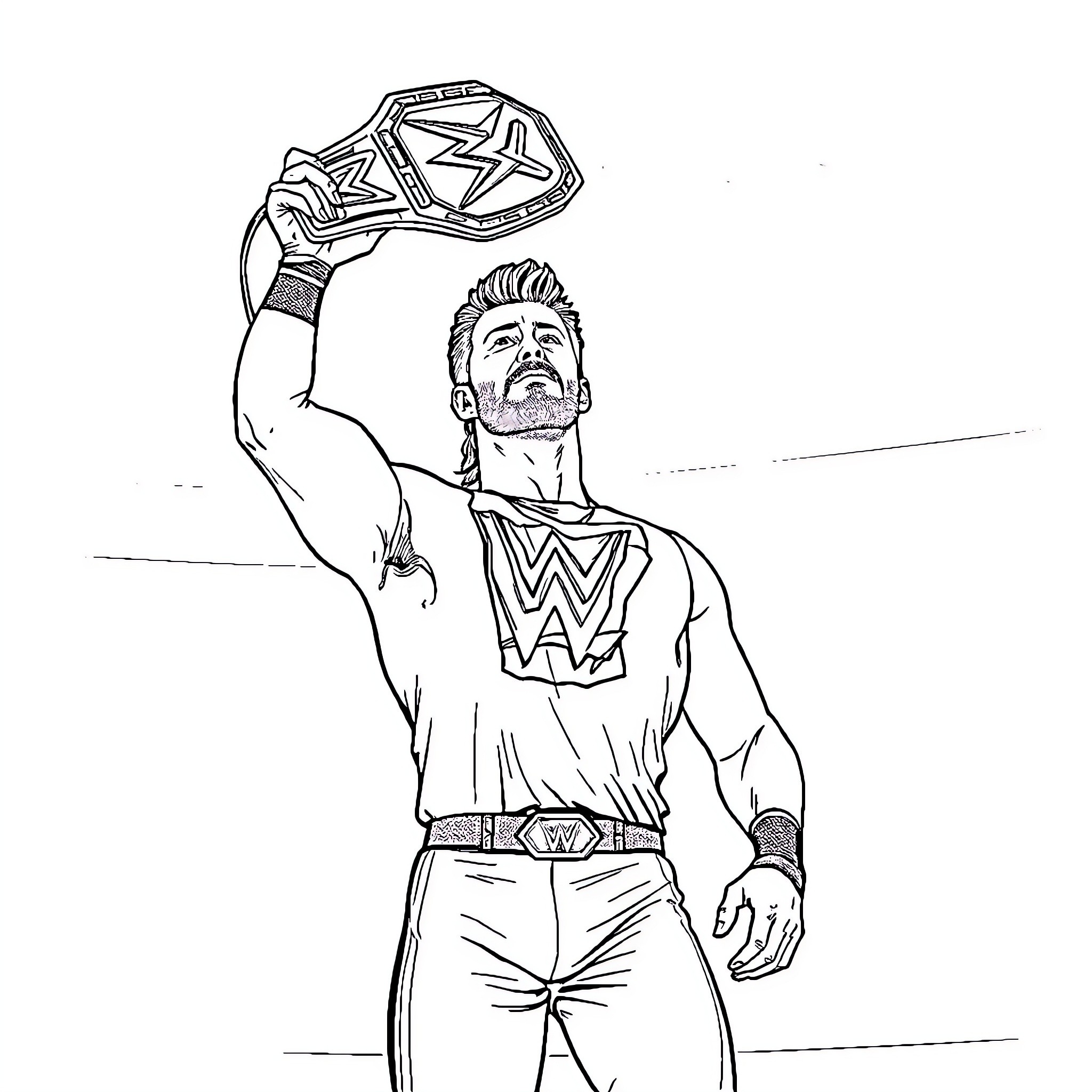 Best Cody Rhodes Coloring Pages (Free Printable PDF)