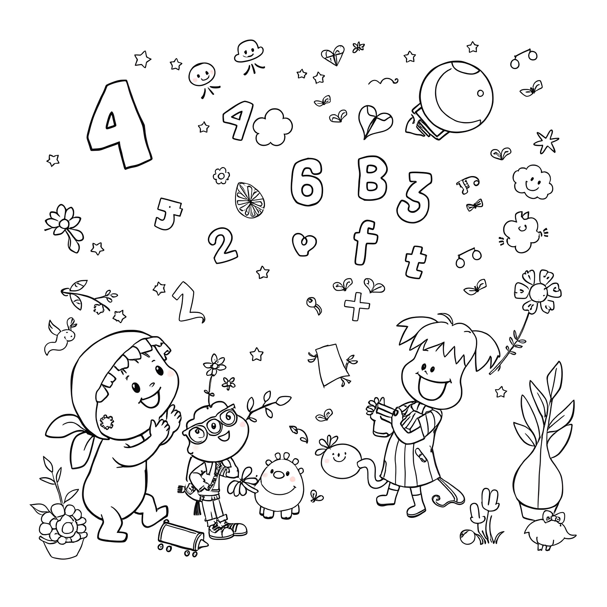 Best Learning Coloring Pages (Free Printable PDF)