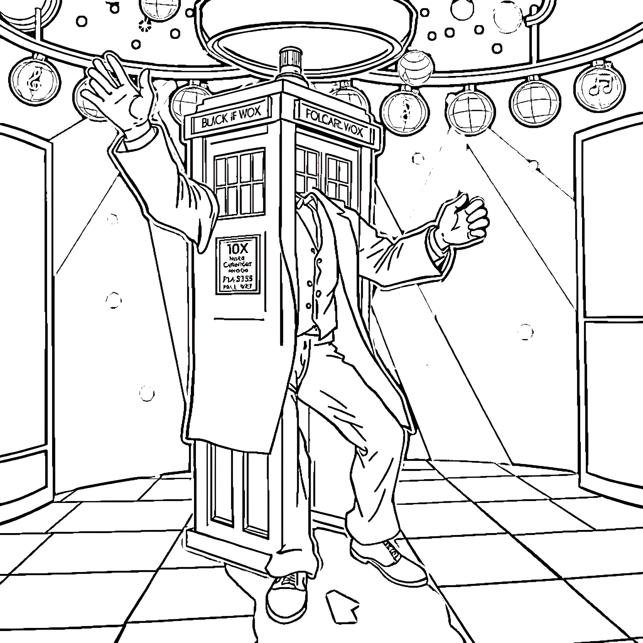 Best Doctor Who Coloring Pages (Free Printable PDF)