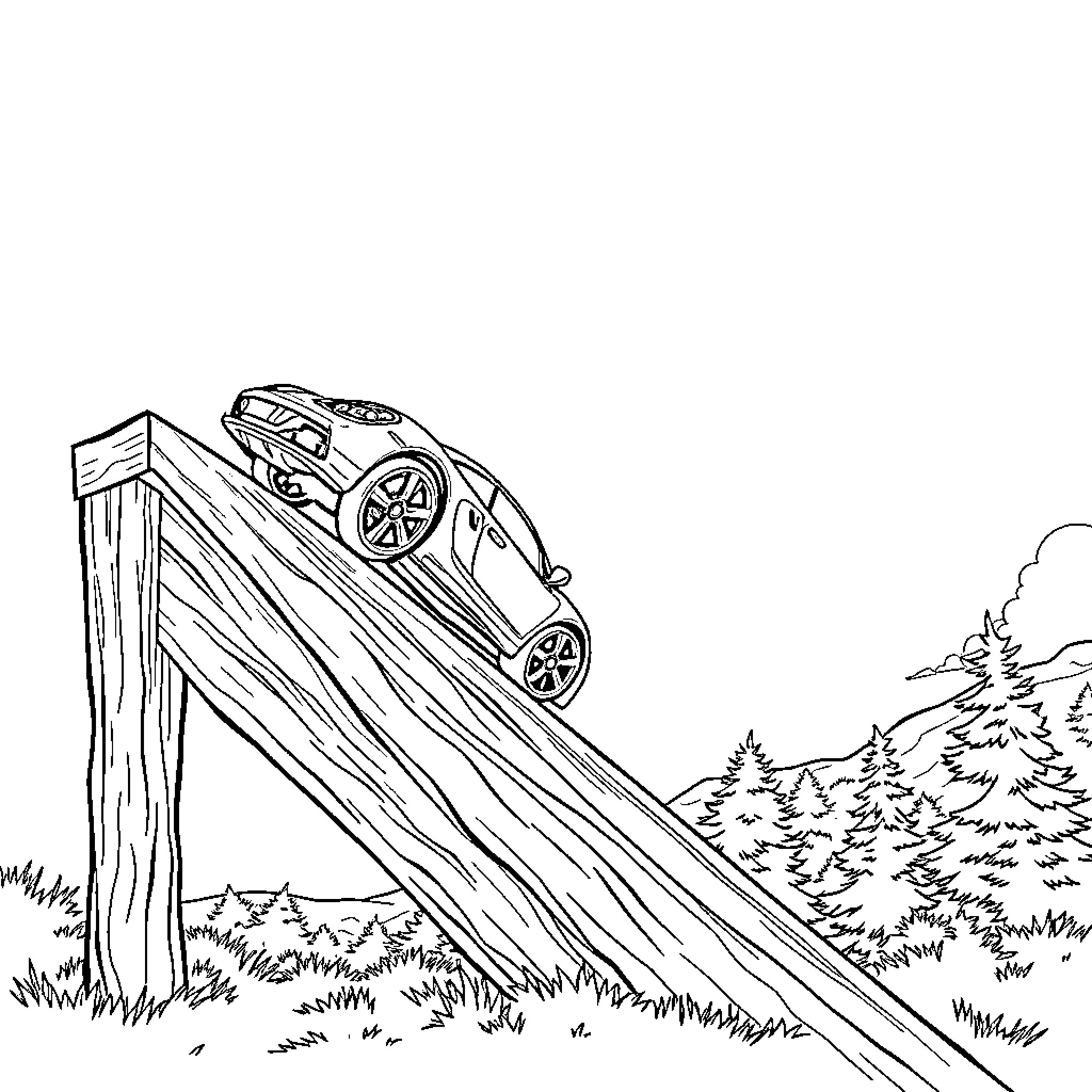 Best Sport Car Coloring Pages (Free Printable PDF)