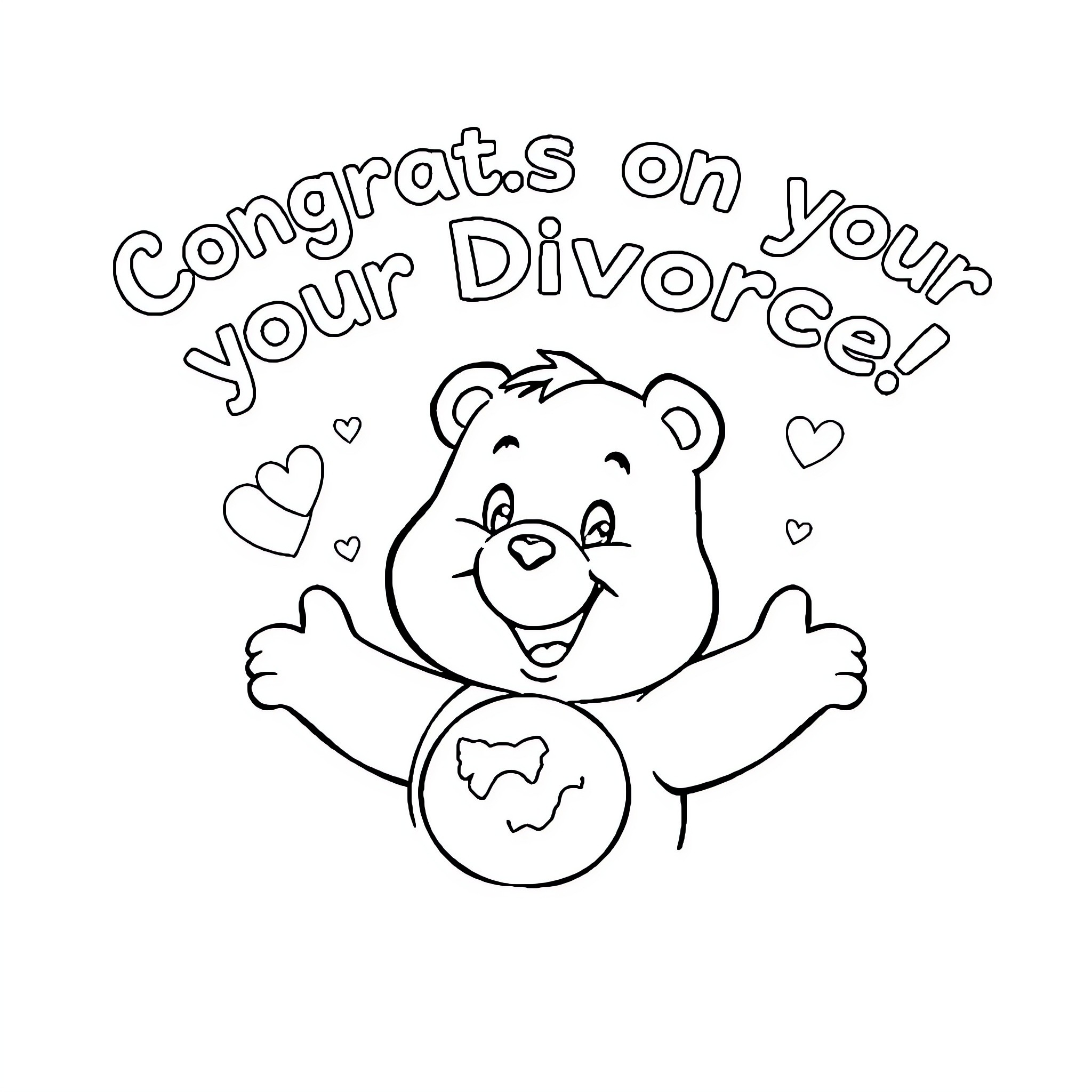 Best Care Bear Coloring Pages (Free Printable PDF)
