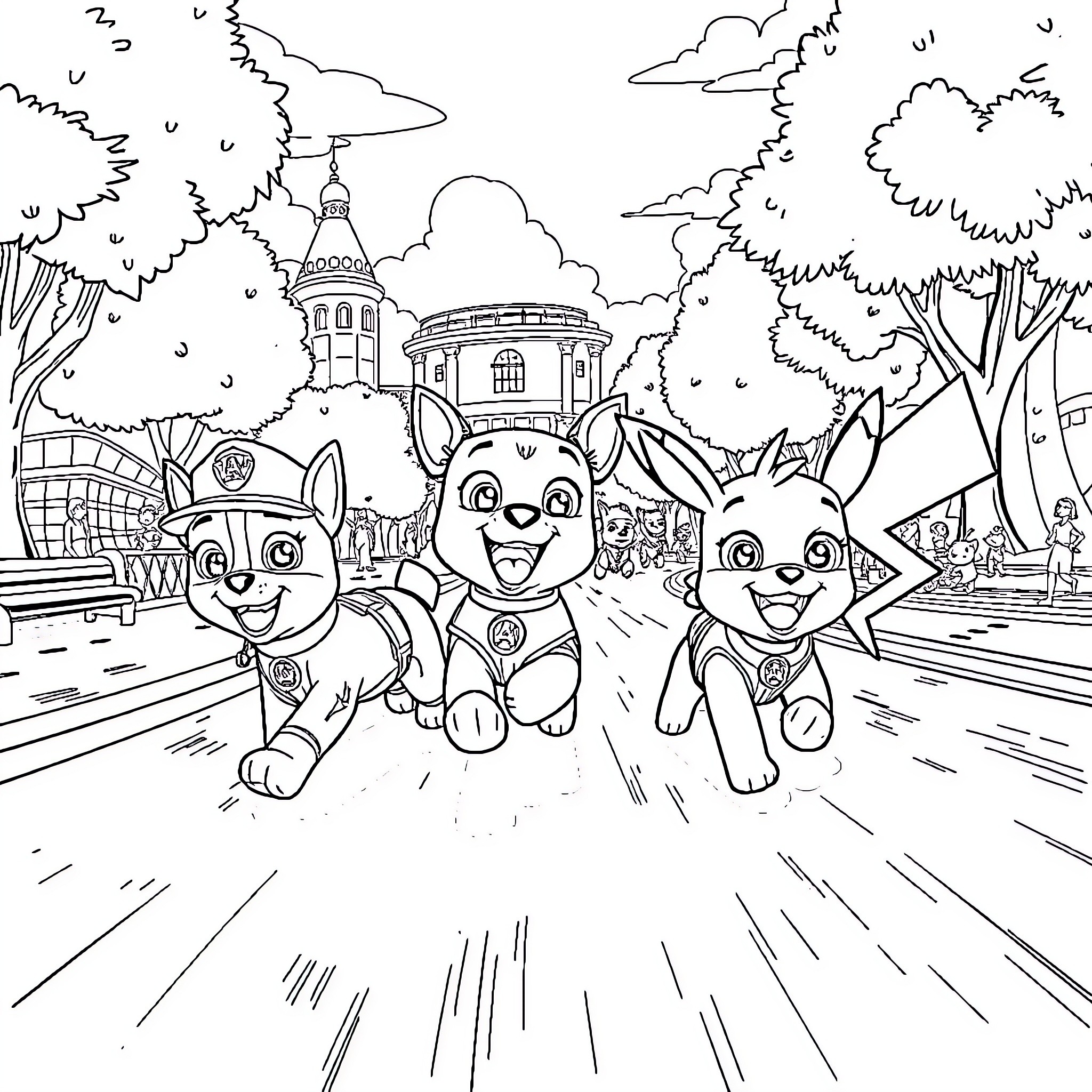 Best Chase Coloring Pages (Free Printable PDF)