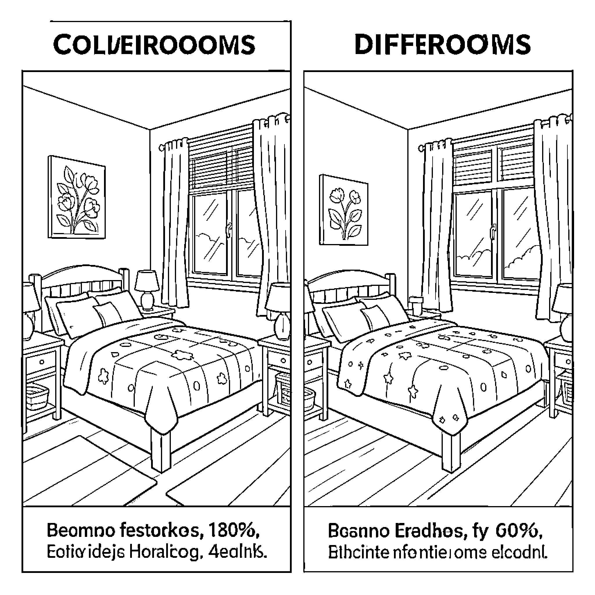 Best Bedroom Coloring Pages (Free Printable PDF)