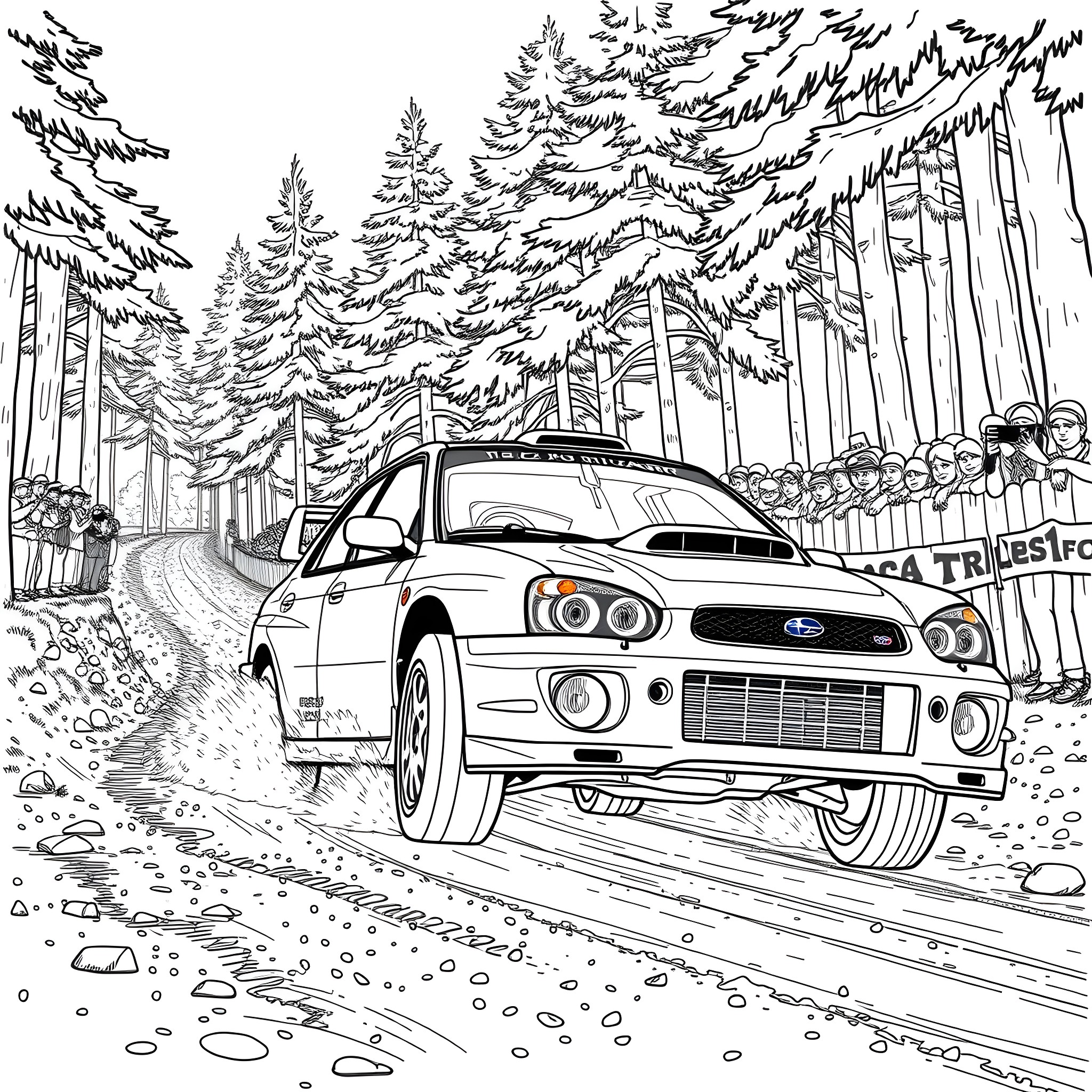 Best Subaru Coloring Pages (Free Printable PDF)