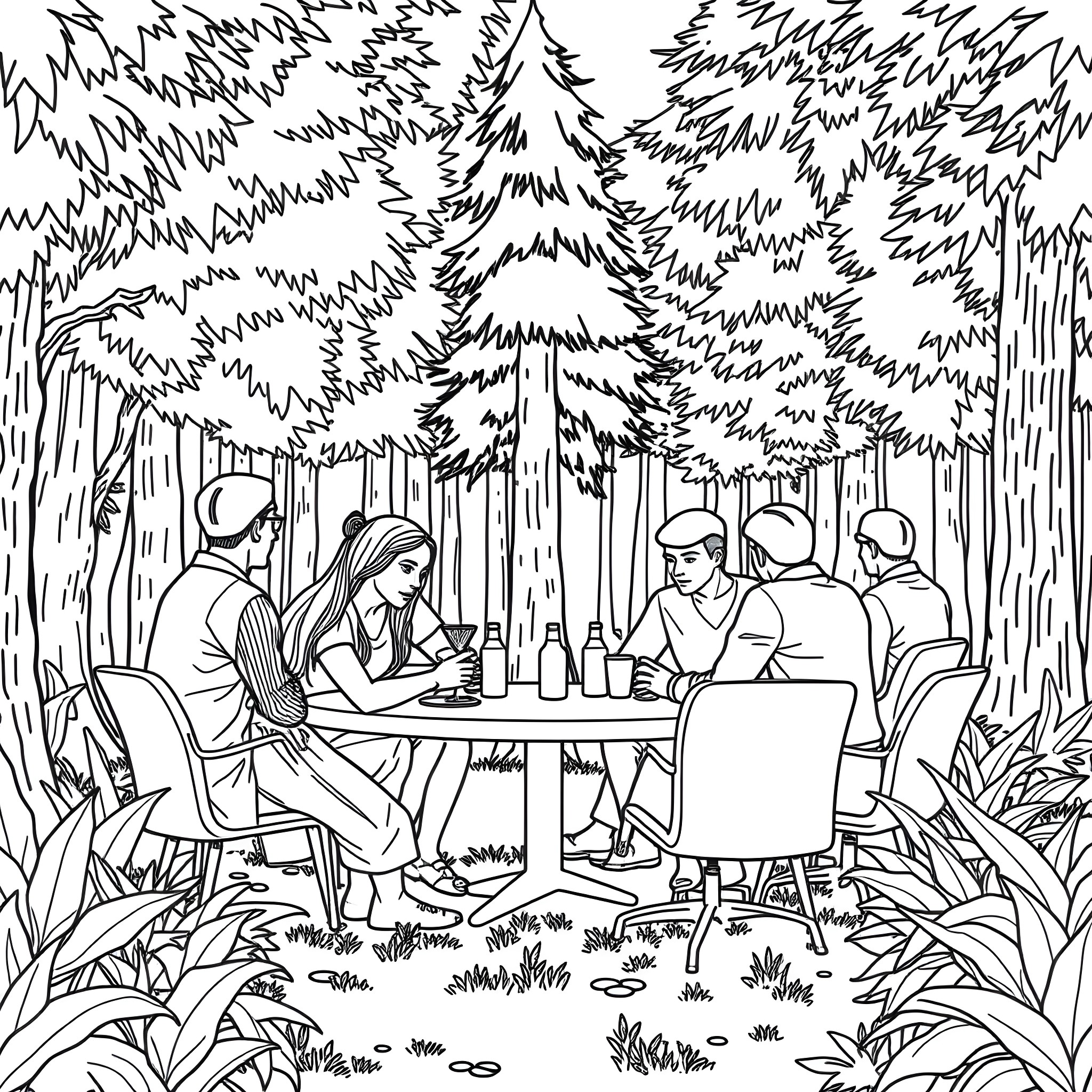 129 Best Forest Coloring Pages (Free Printable PDFs)
