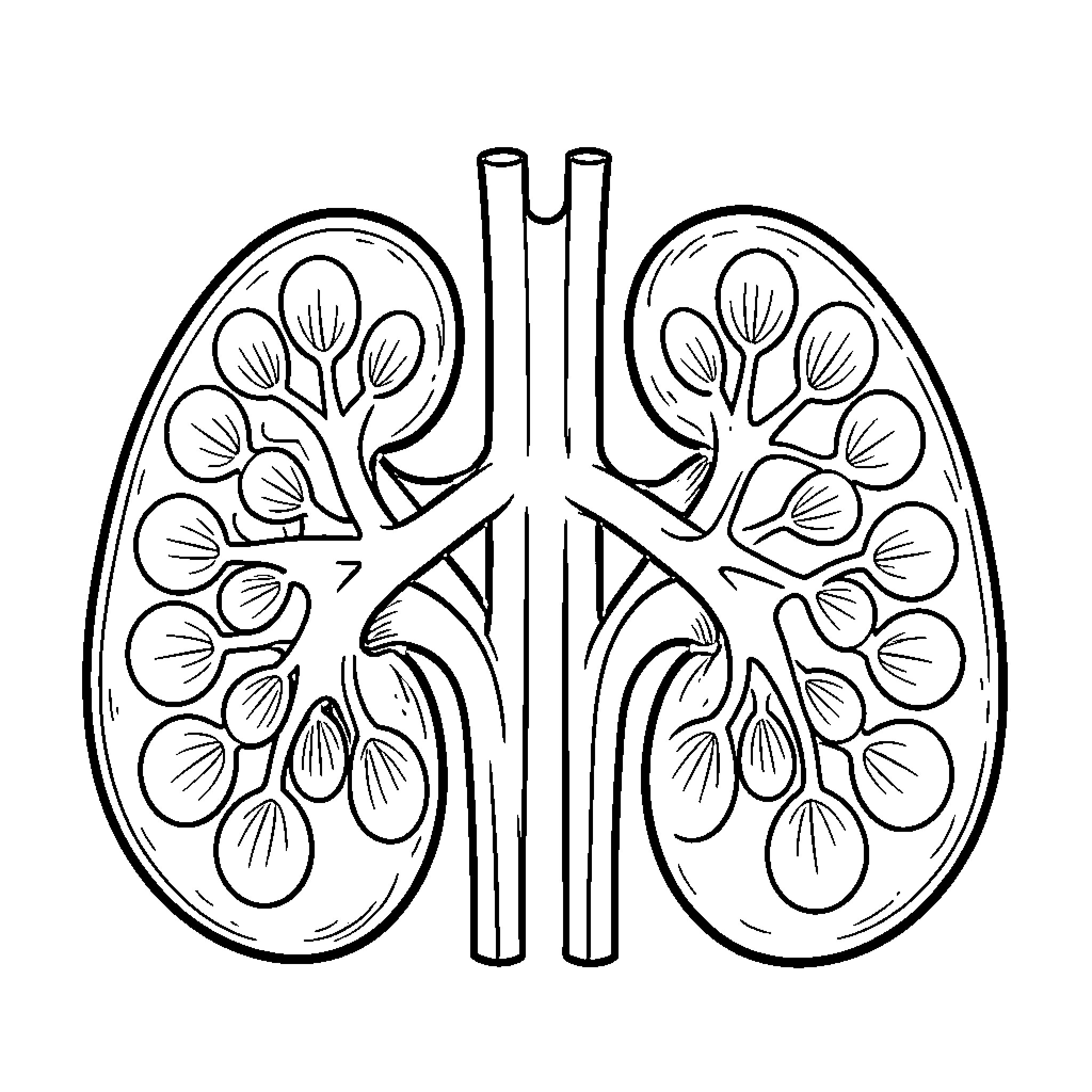 Best Kidney Coloring Pages (Free Printable PDF)