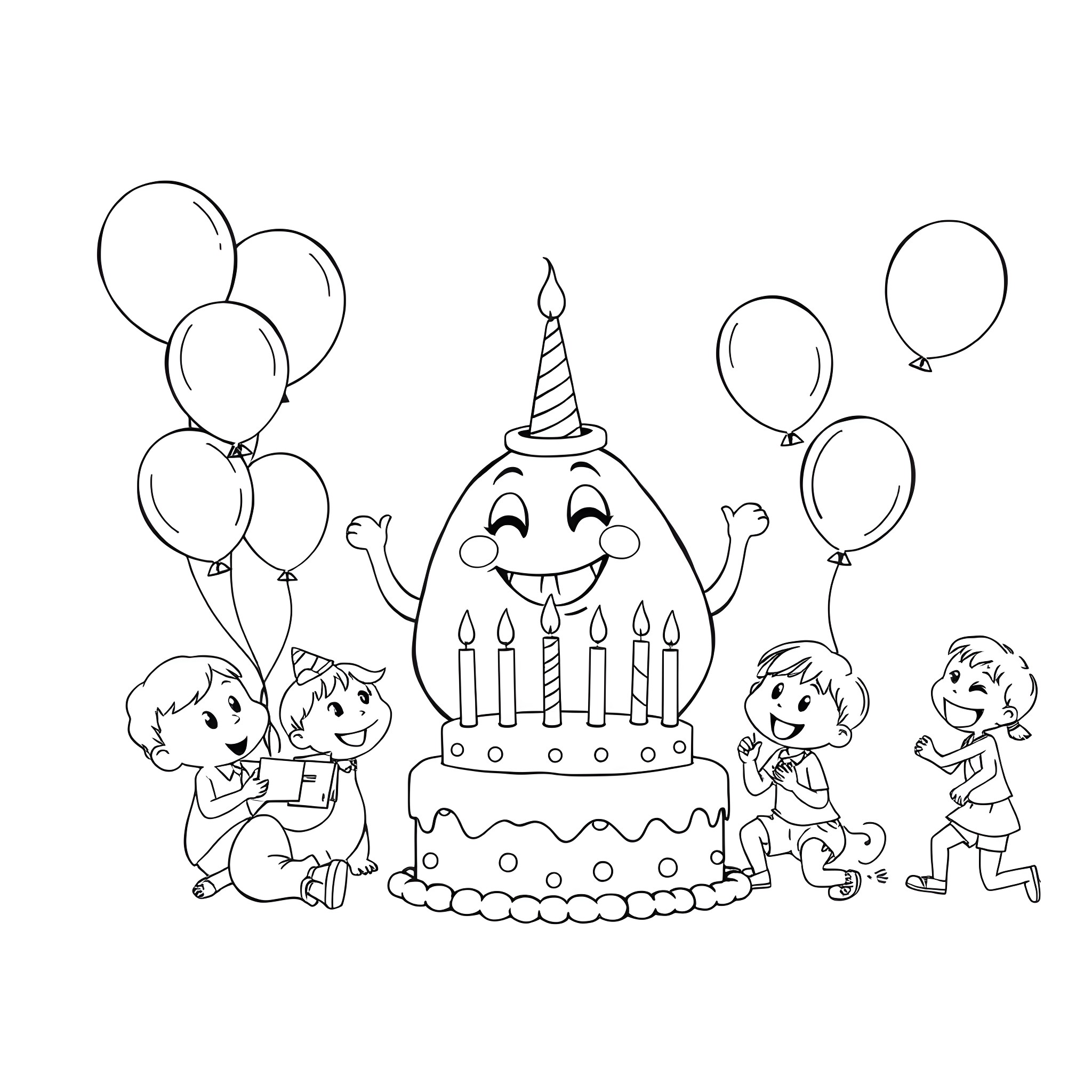 5 Best Mr Blobby Coloring Pages (Free Printable PDFs)