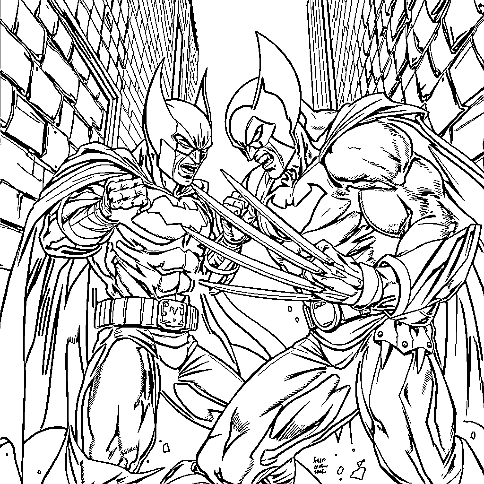 Best Wolverine Coloring Pages (Free Printable PDF)