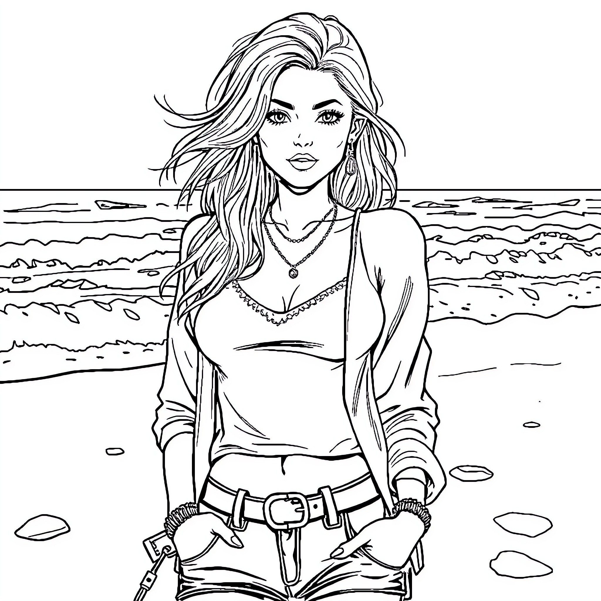 Best MySpace Model Coloring Pages (Free Printable PDF)