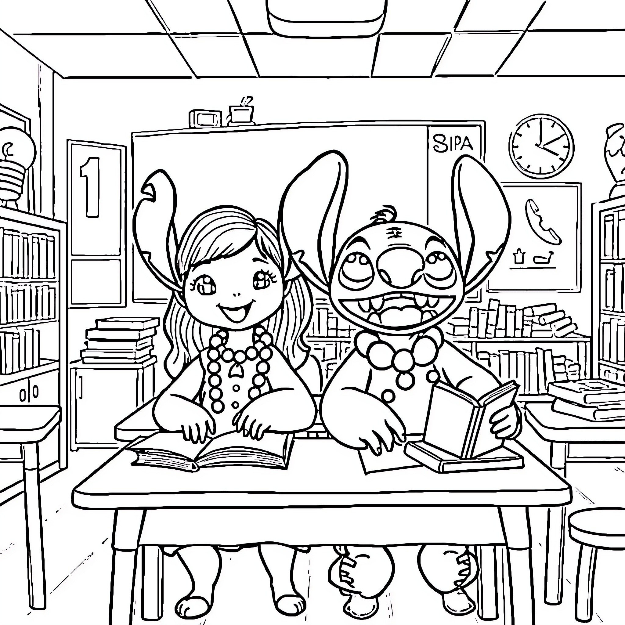 143 Best Lilo And Stitch Coloring Pages (Free Printable PDFs)