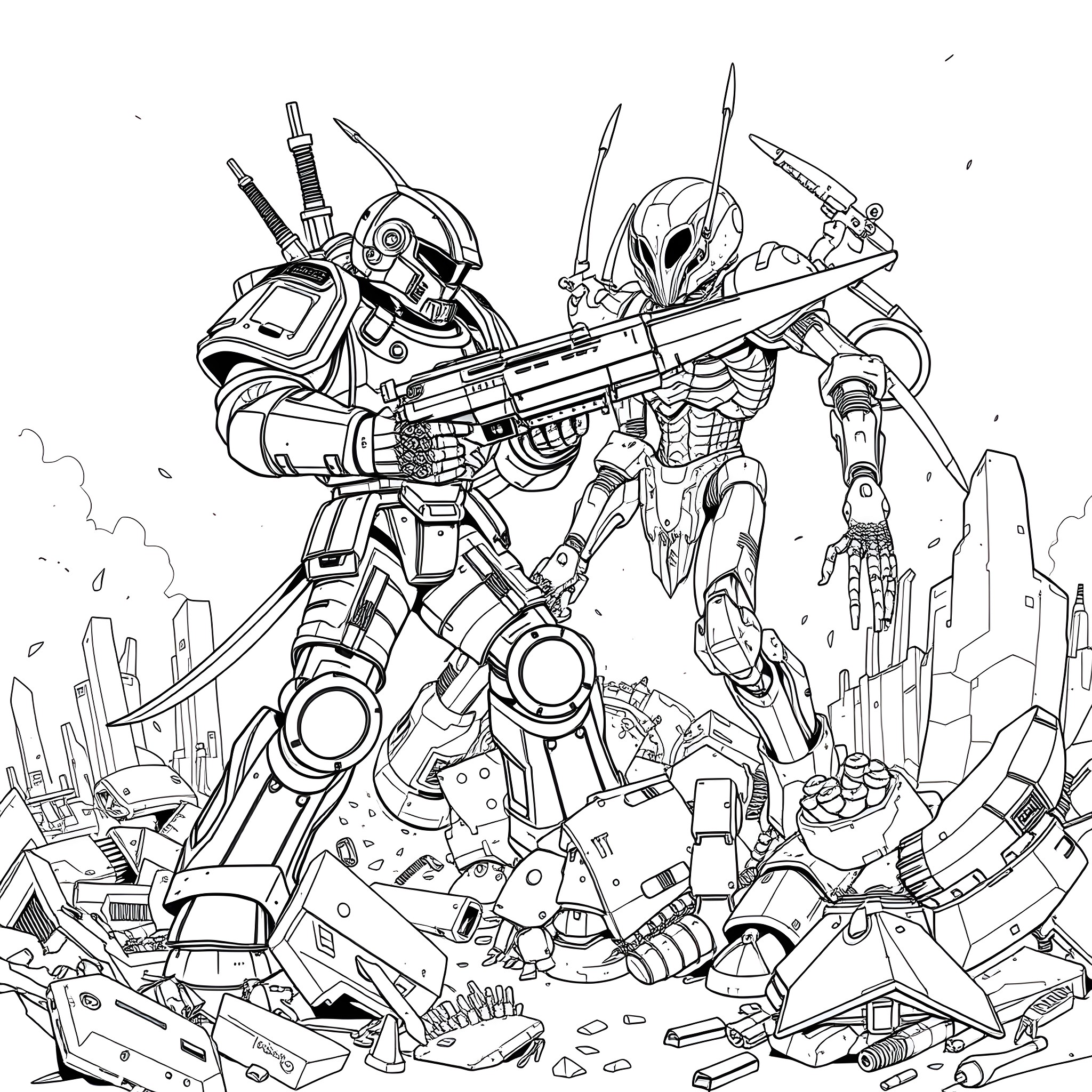 Best Space Marine Coloring Pages (Free Printable PDF)