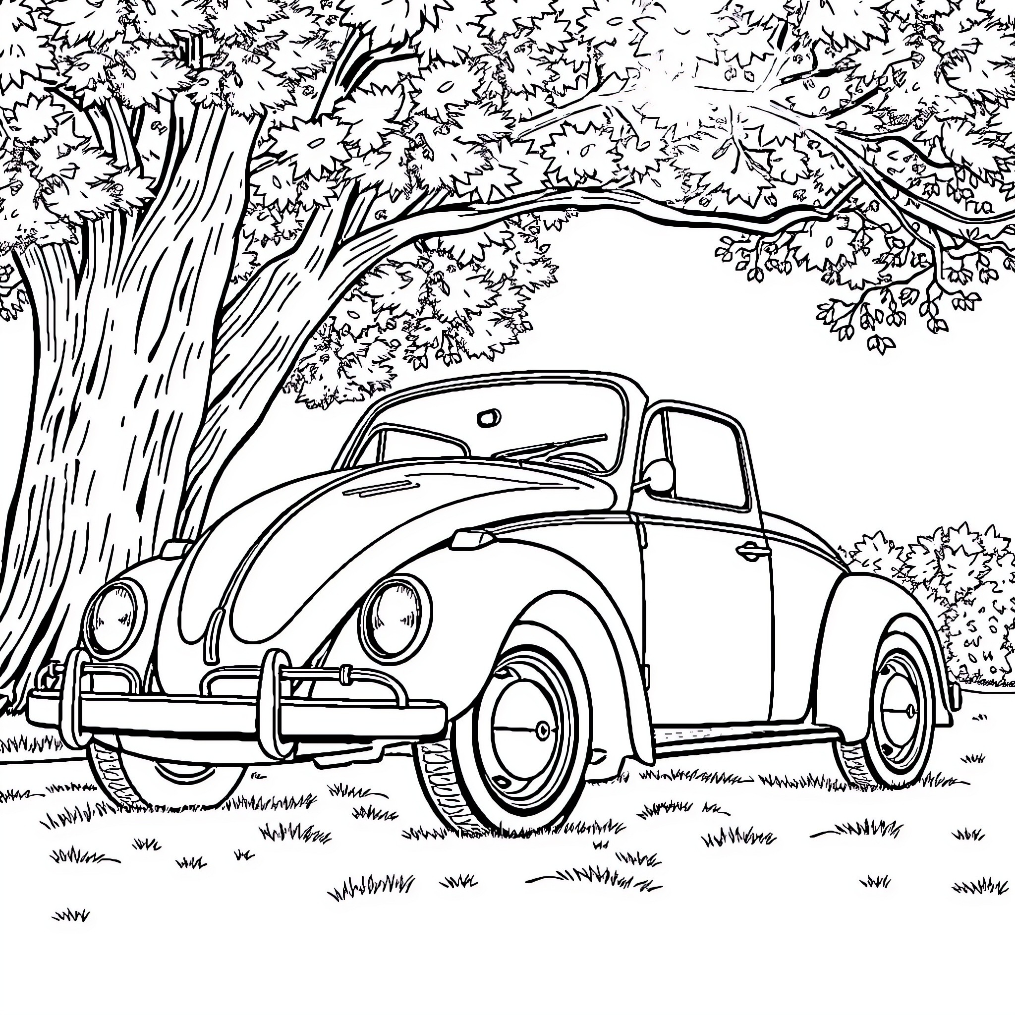 Best Volkswagen Beetle Coloring Pages (Free Printable PDF)