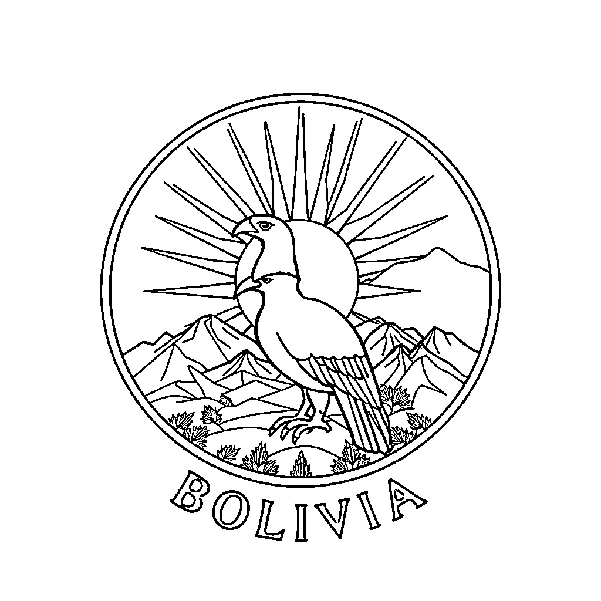 Best Bolivia Flag Coloring Pages (Free Printable PDF)