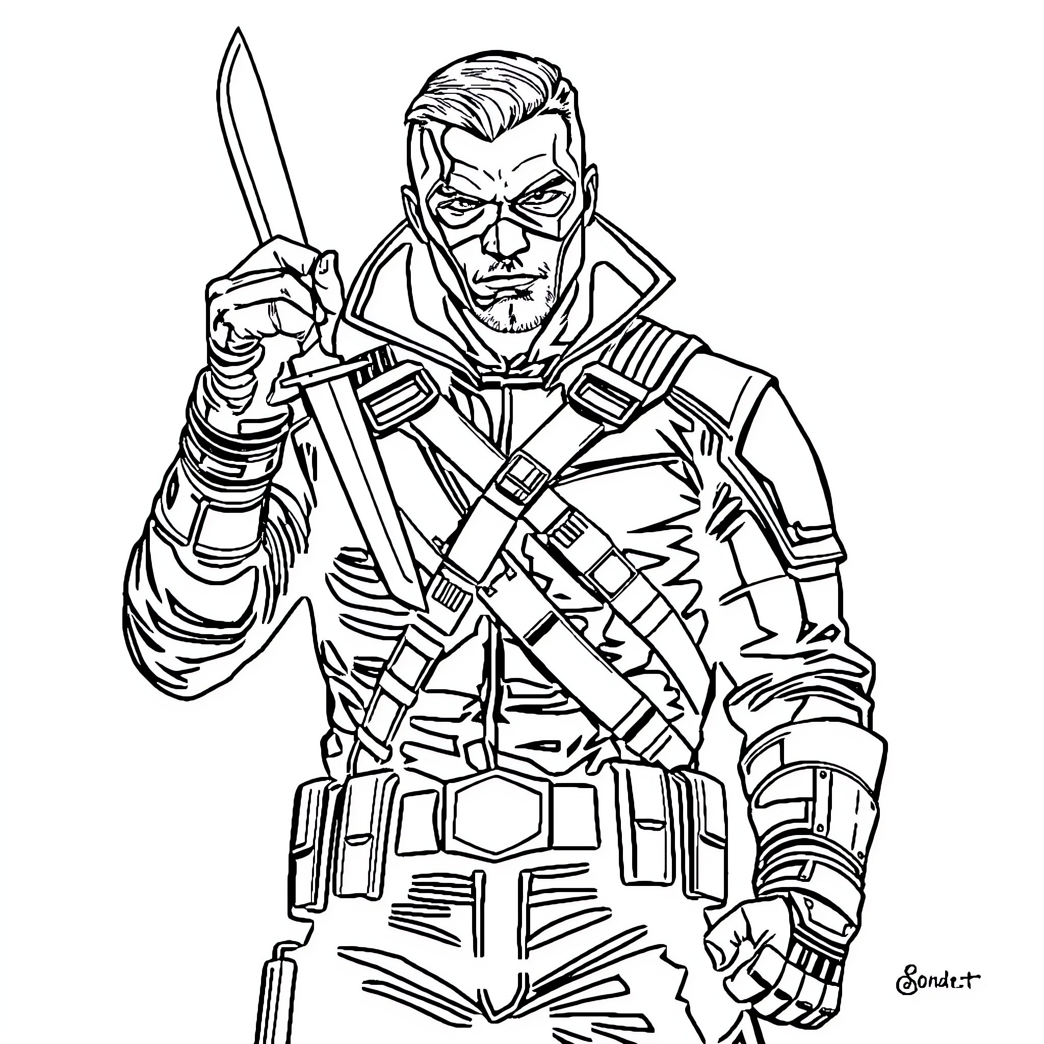 Best Winter Soldier Coloring Pages (Free Printable PDF)