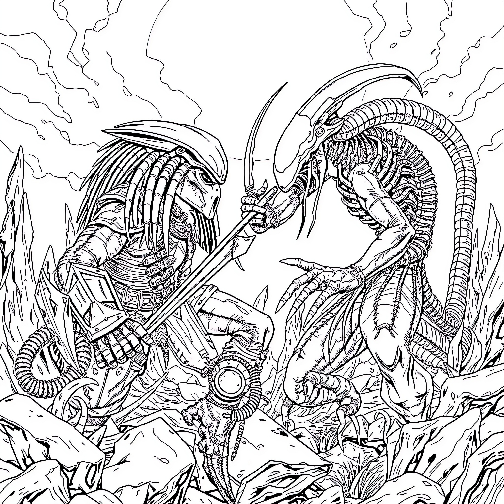 Best Predator Coloring Pages (Free Printable PDF)