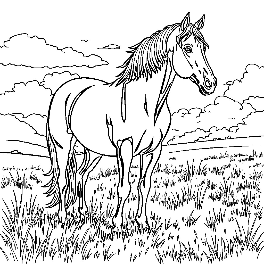 Best Cheval Coloring Pages (Free Printable PDF)