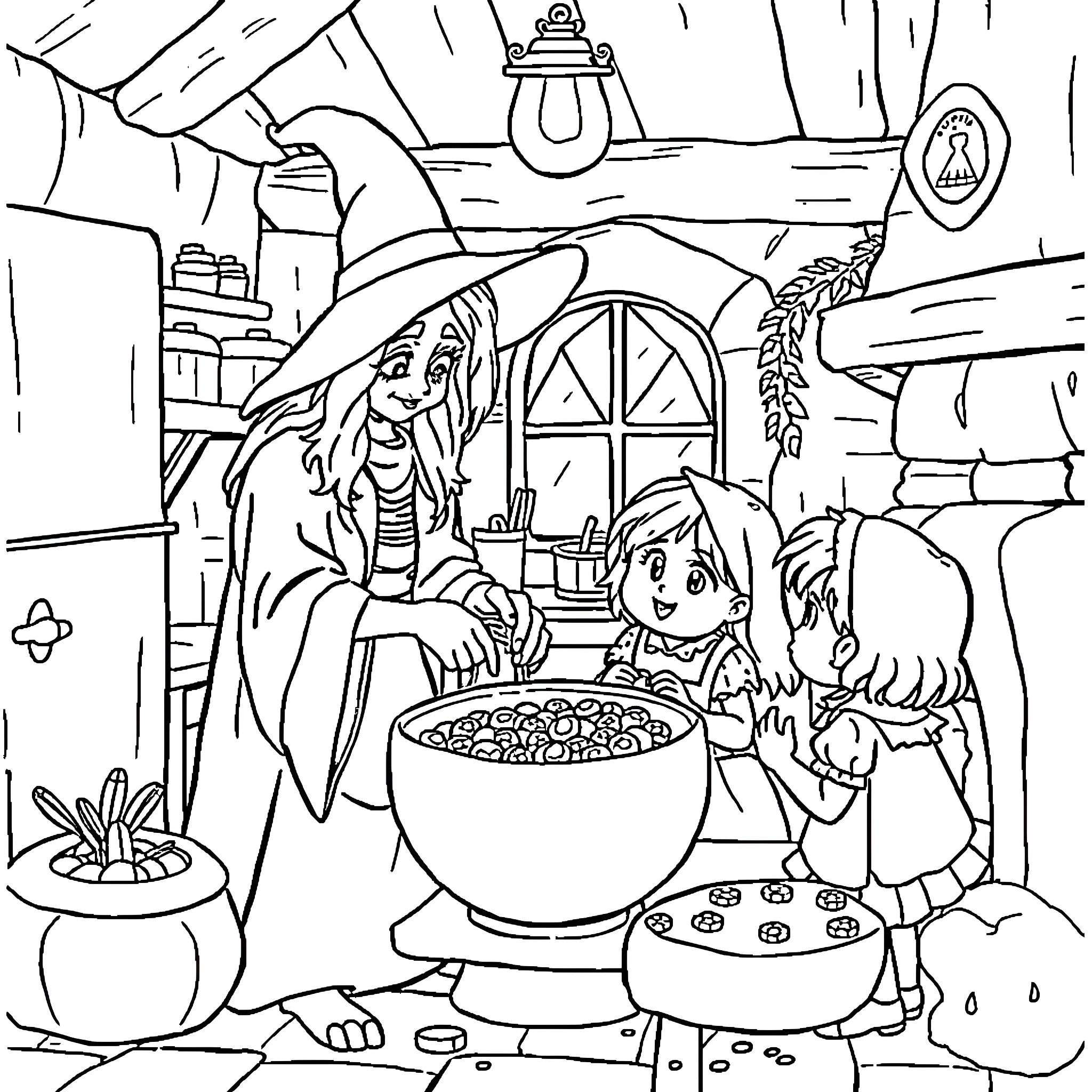 228 Best Witch Coloring Pages (Free Printable PDFs)