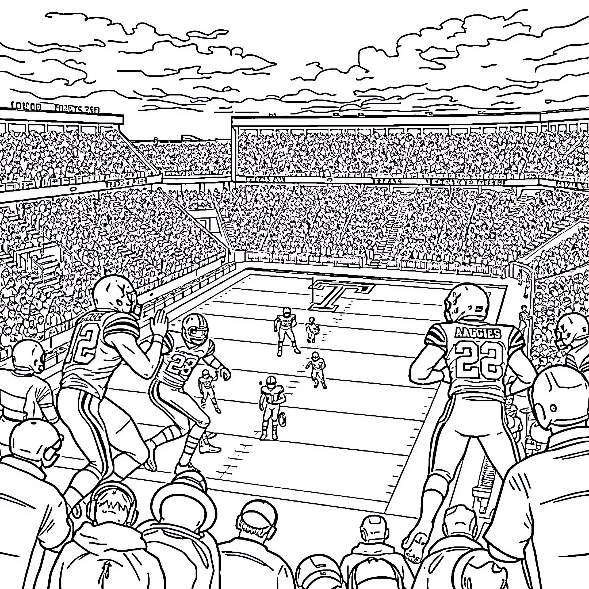 Best Texas A&M Aggies Coloring Pages (Free Printable PDF)
