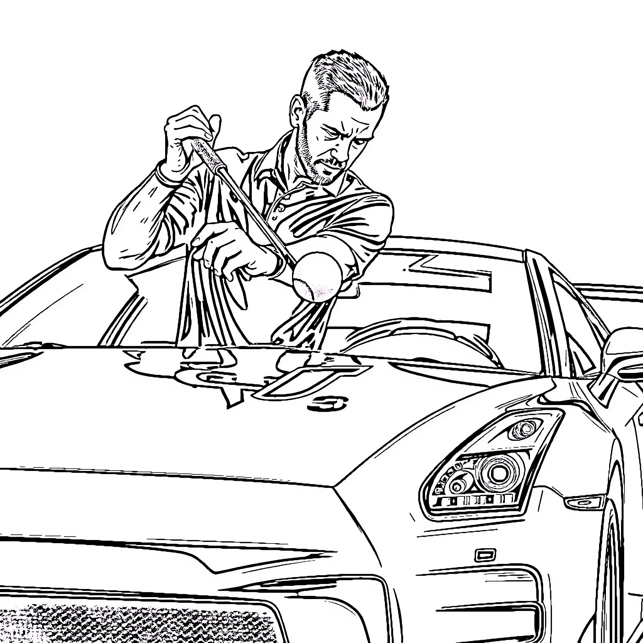 Best Paul Walker Coloring Pages (Free Printable PDF)