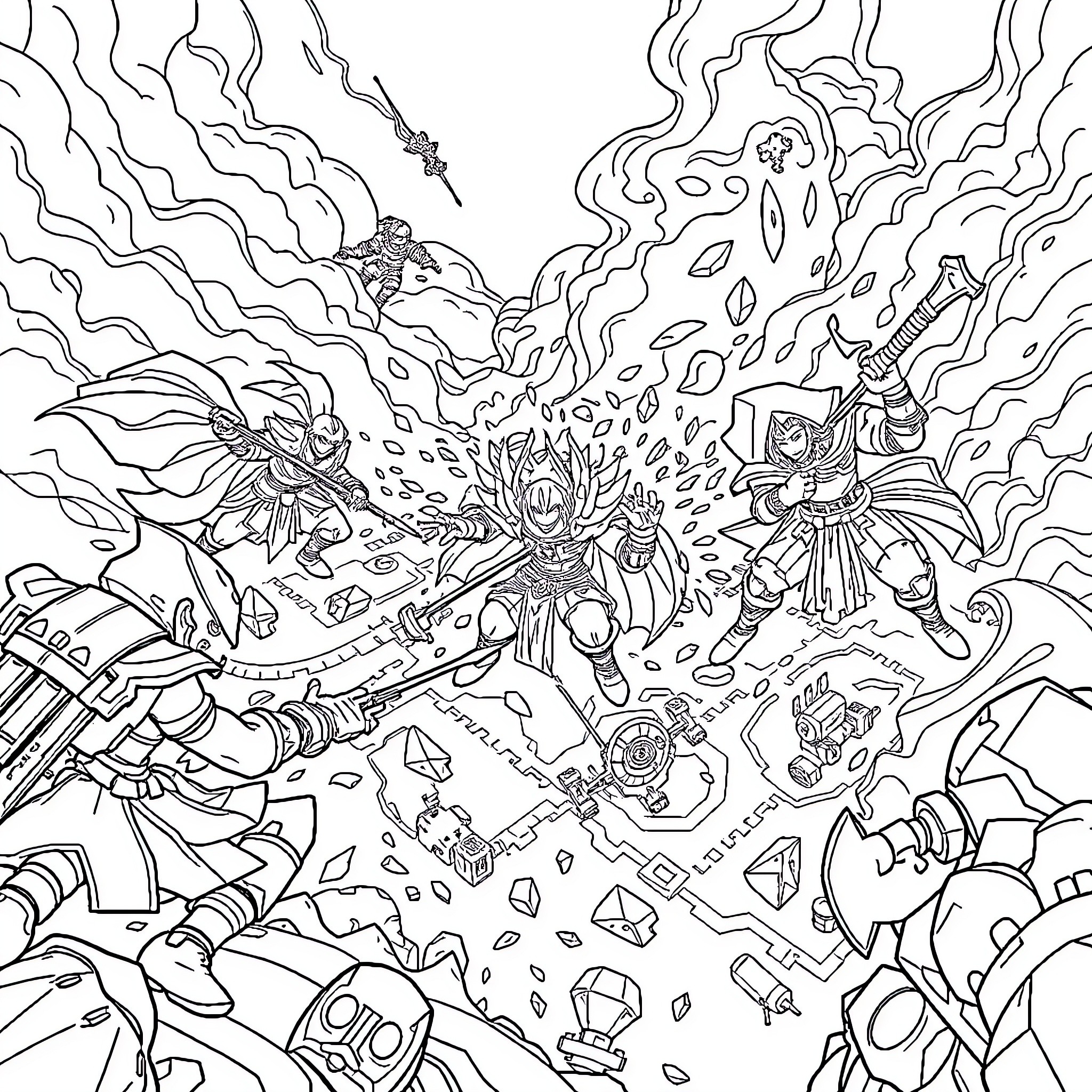 Best DOTA 2 Coloring Pages (Free Printable PDF)