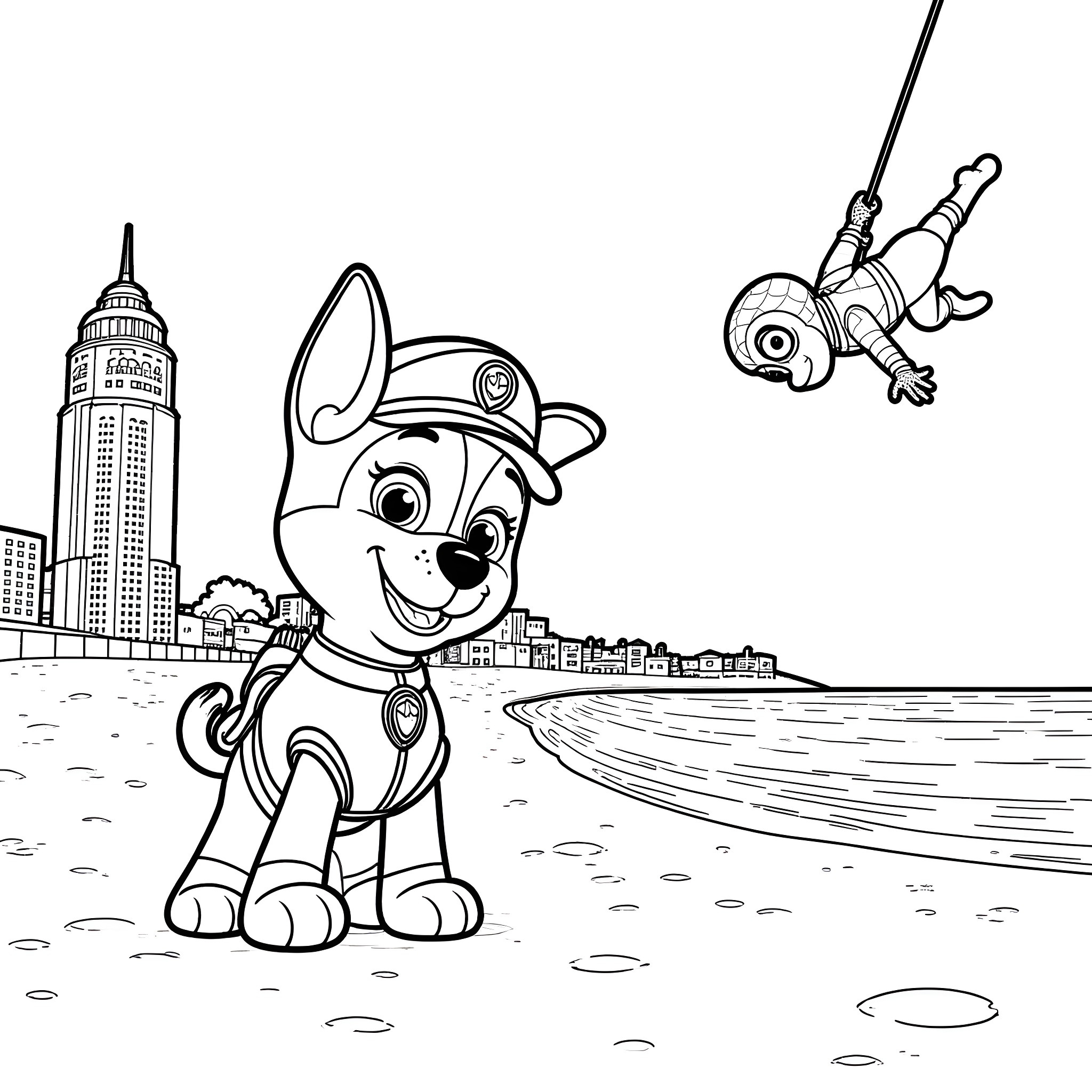 Best Chase Coloring Pages (Free Printable PDF)