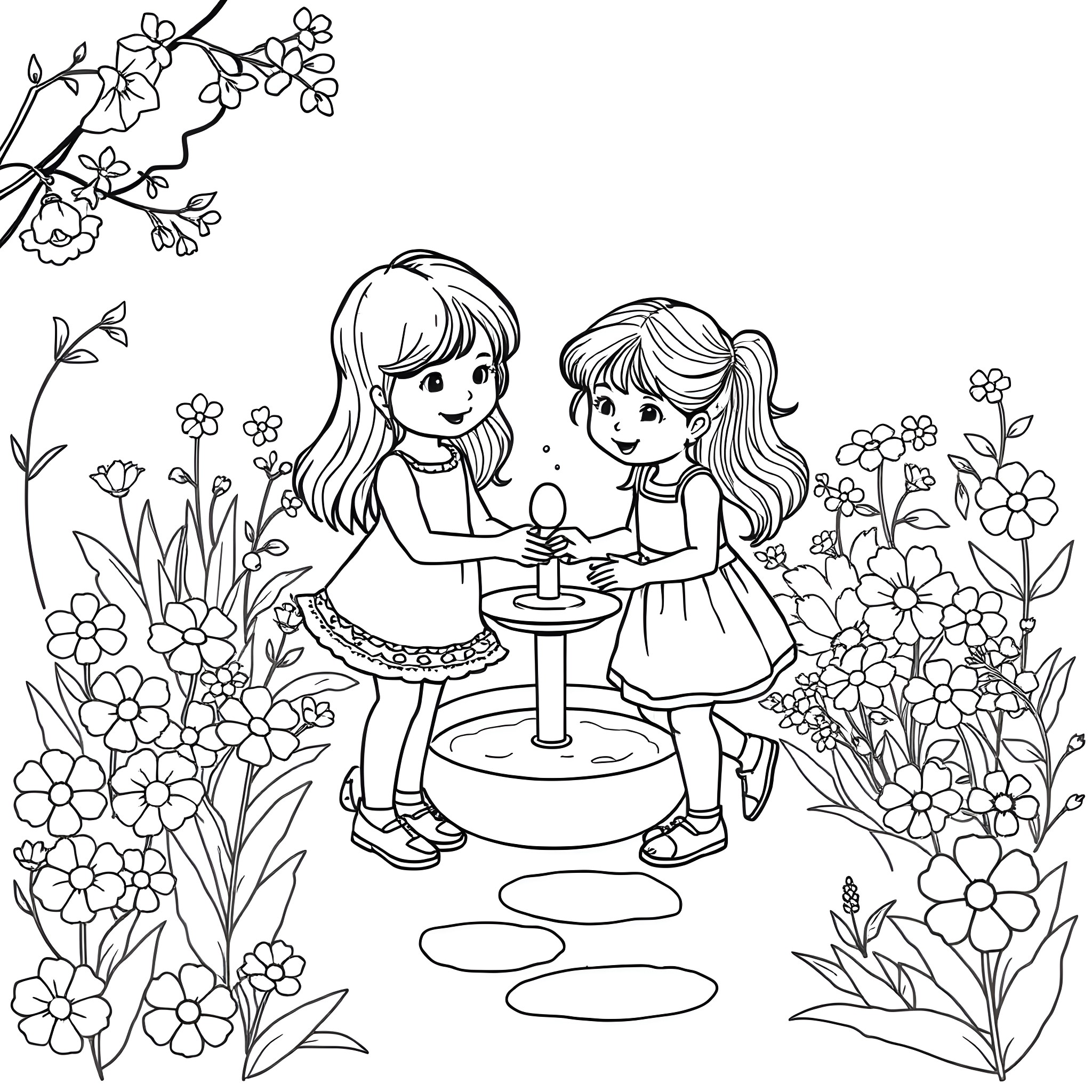 Best Sister Coloring Pages (Free Printable PDF)