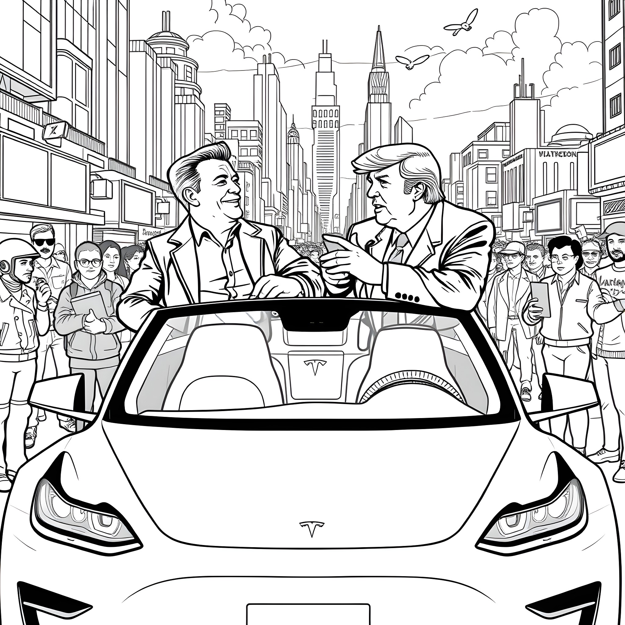 62 Best Elon Musk Coloring Pages (Free Printable PDFs)