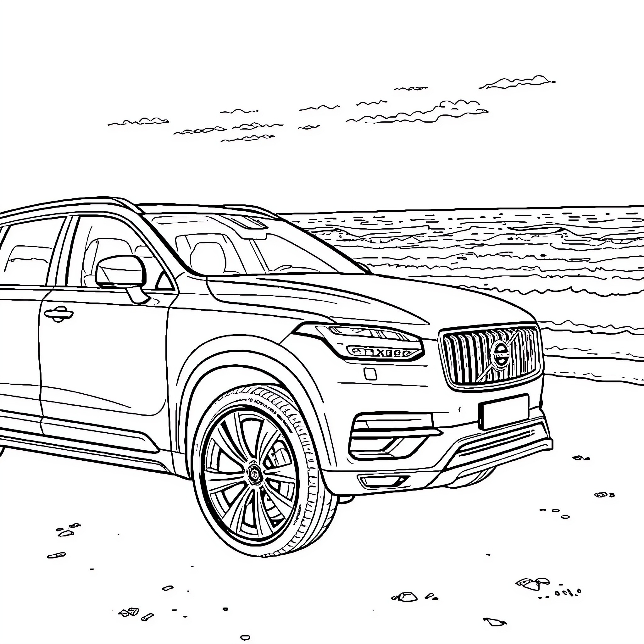 Best Volvo Coloring Pages (Free Printable PDF)
