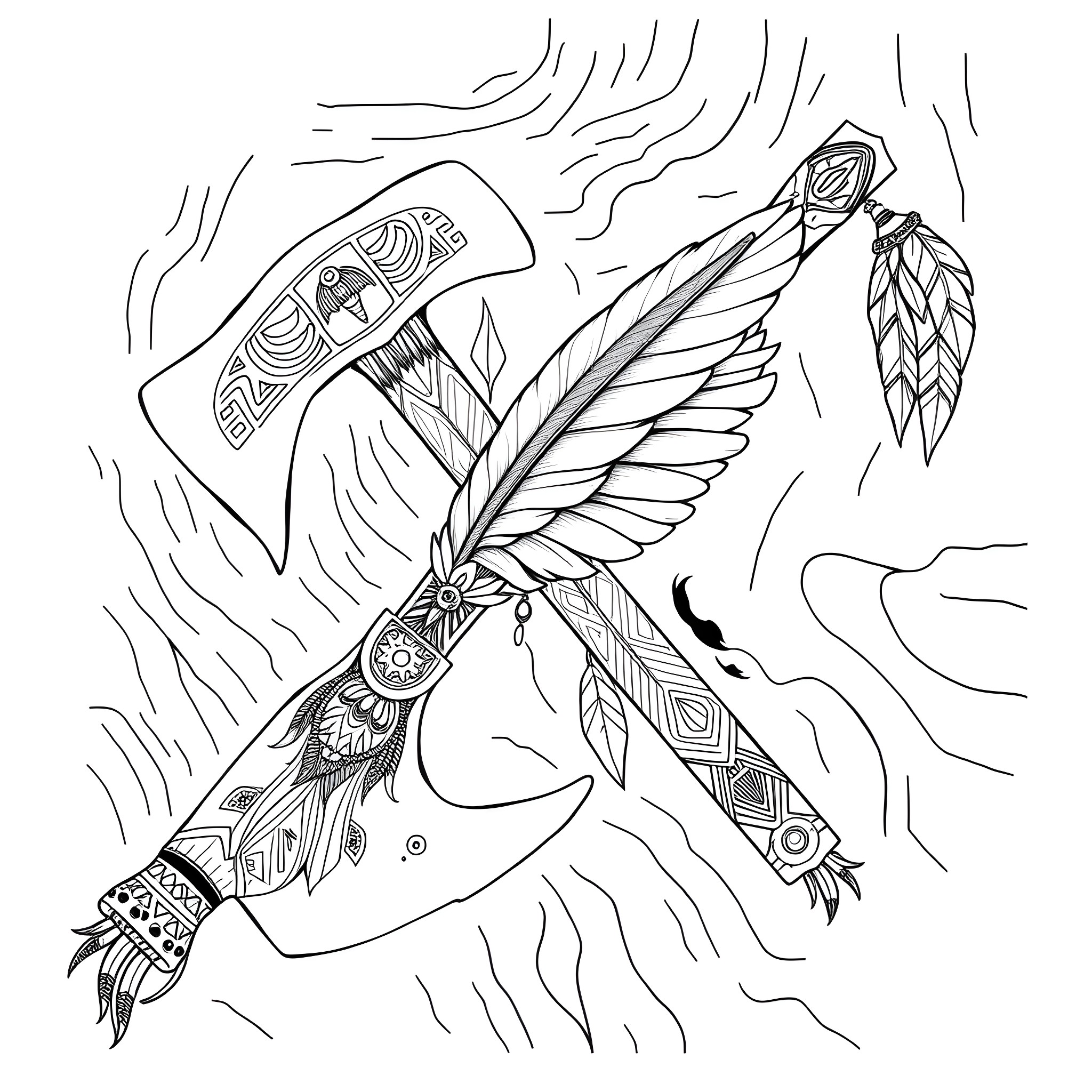 Best Axe Coloring Pages (Free Printable PDF)