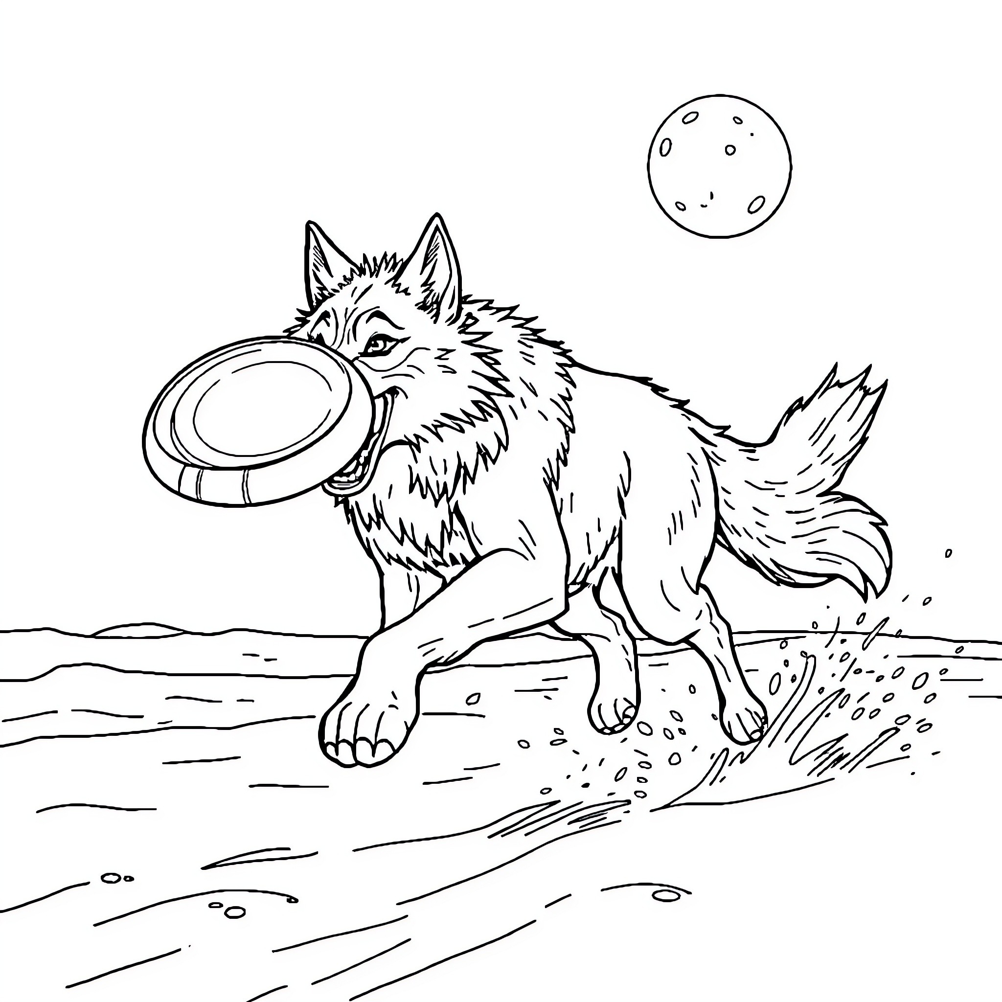 Best Werewolf Coloring Pages (Free Printable PDF)