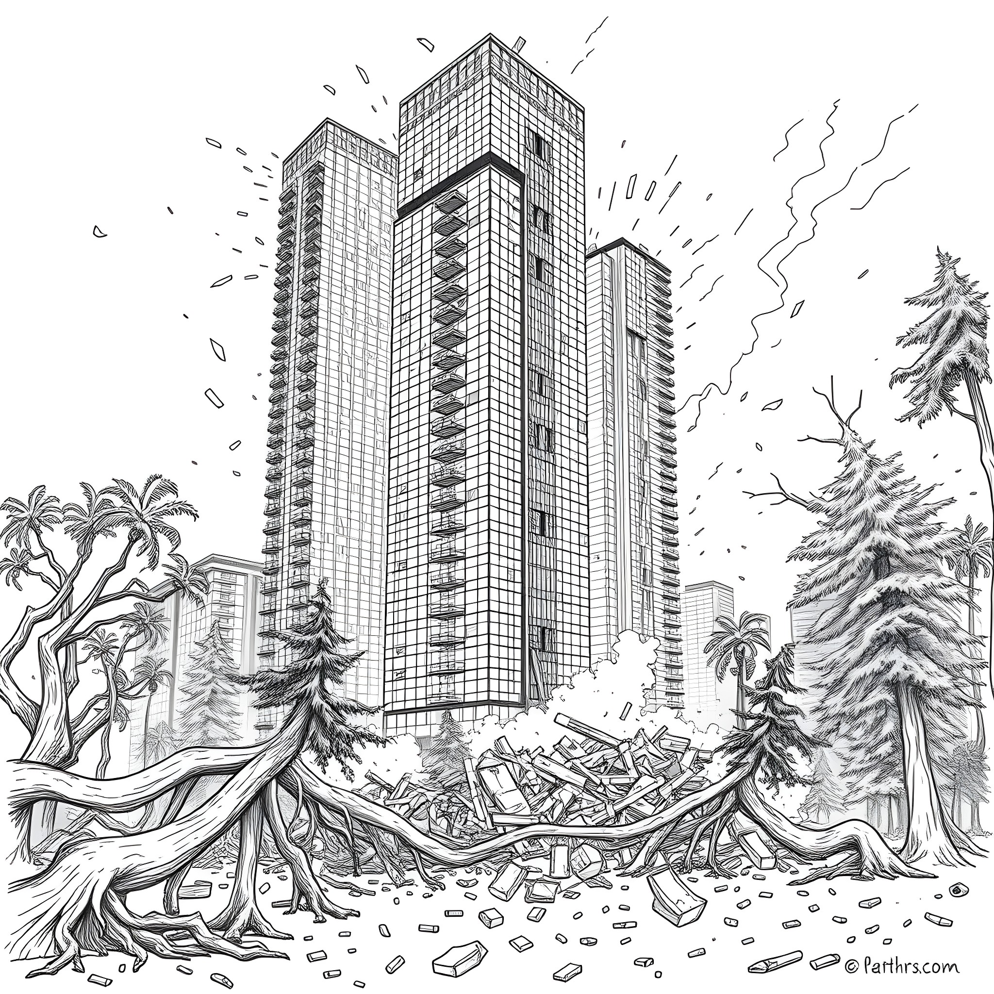 Best Earthquake Coloring Pages (Free Printable PDF)