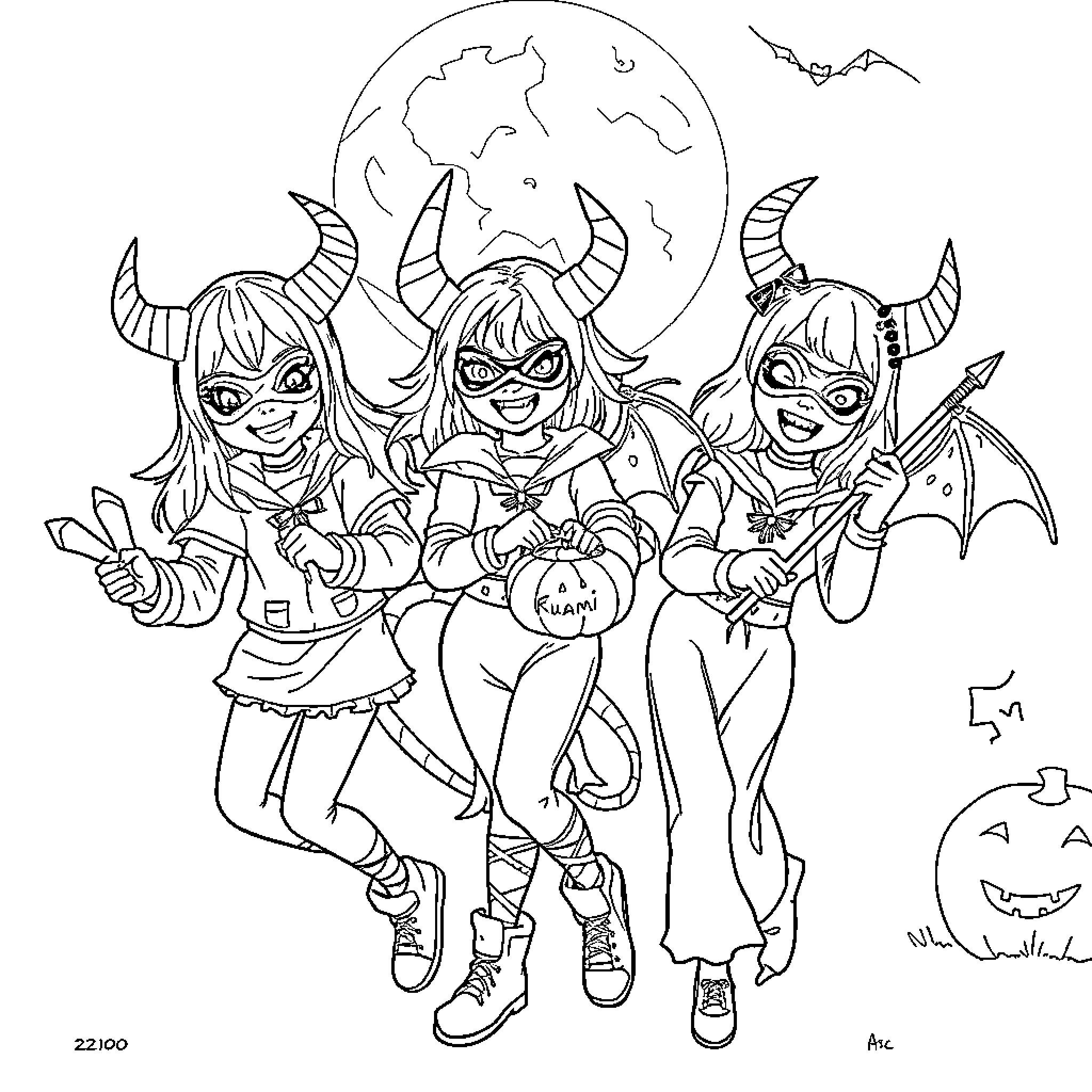 Best Demon Coloring Pages (Free Printable PDF)