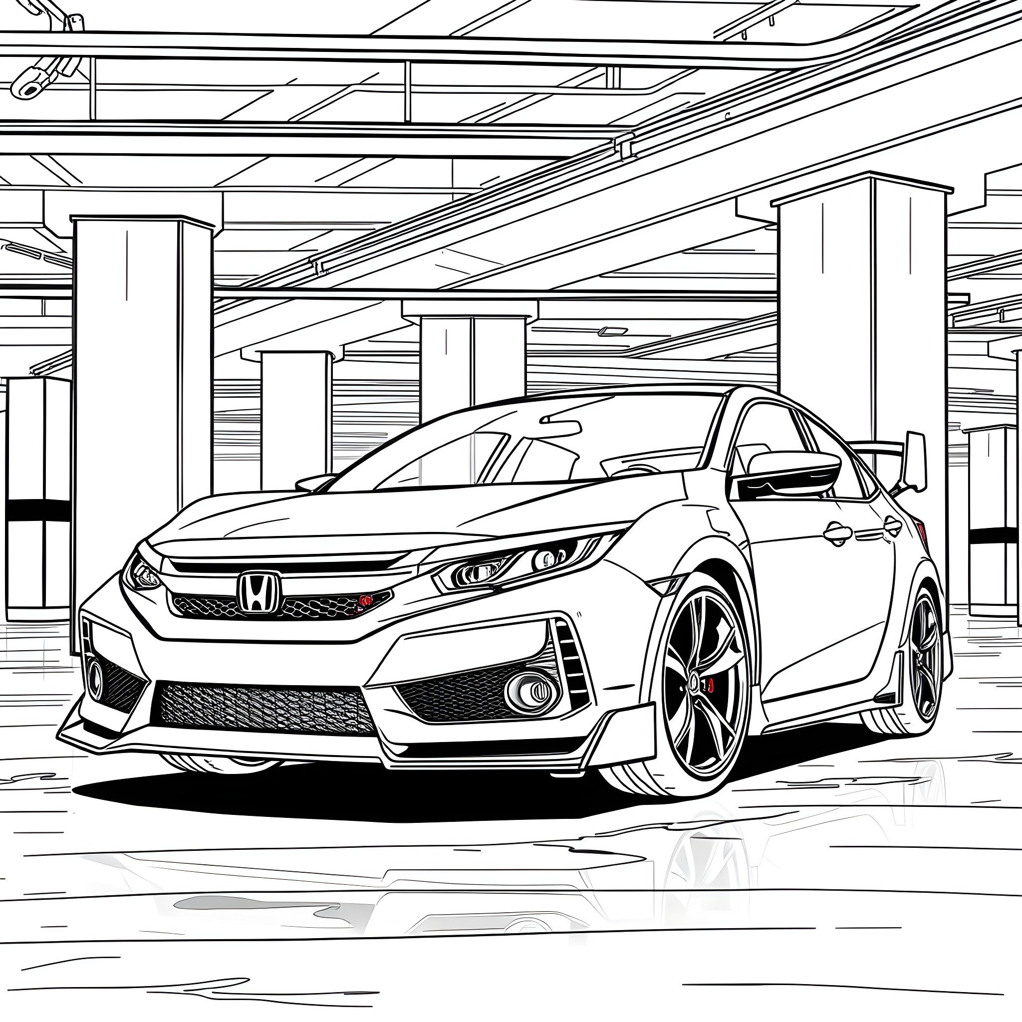 Best Civic Coloring Pages (Free Printable PDF)