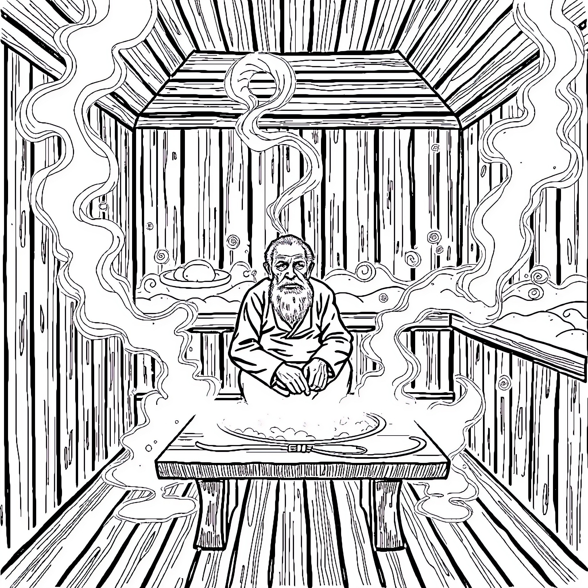 20 Best Old Man Coloring Pages (Free Printable PDFs)