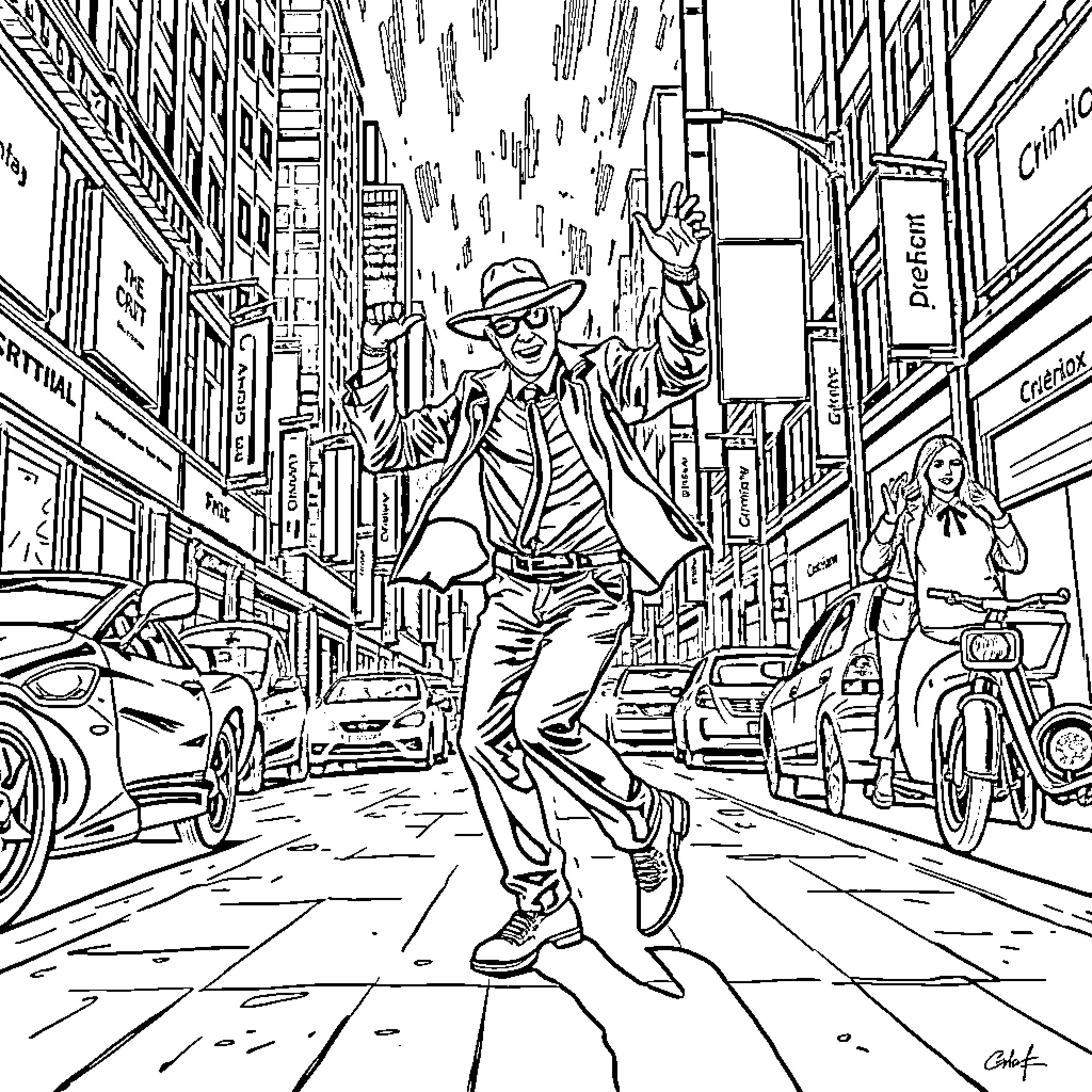Best Criminal Coloring Pages (Free Printable PDF)