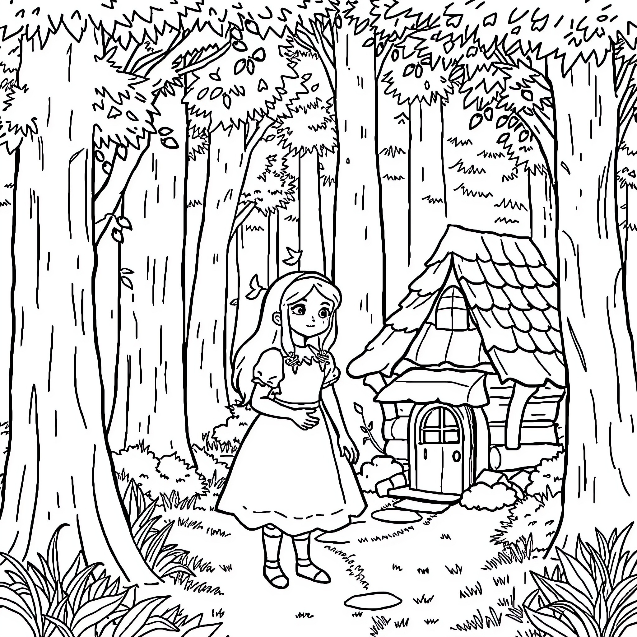 Best Goldilocks Coloring Pages (Free Printable PDF)