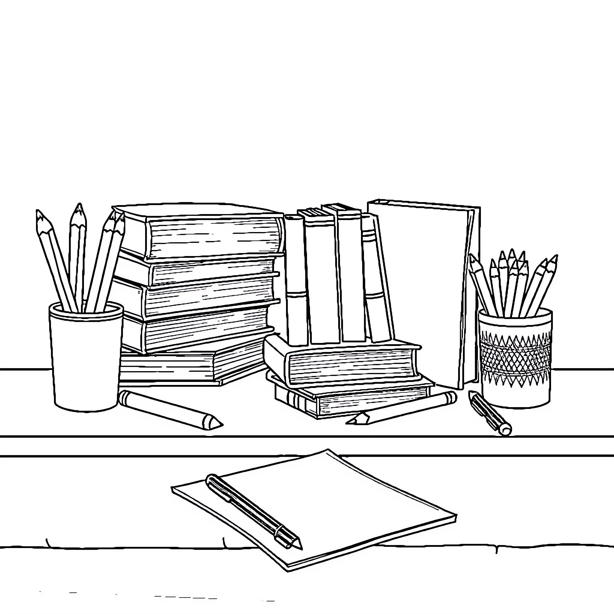 Best School Object Coloring Pages (Free Printable PDF)