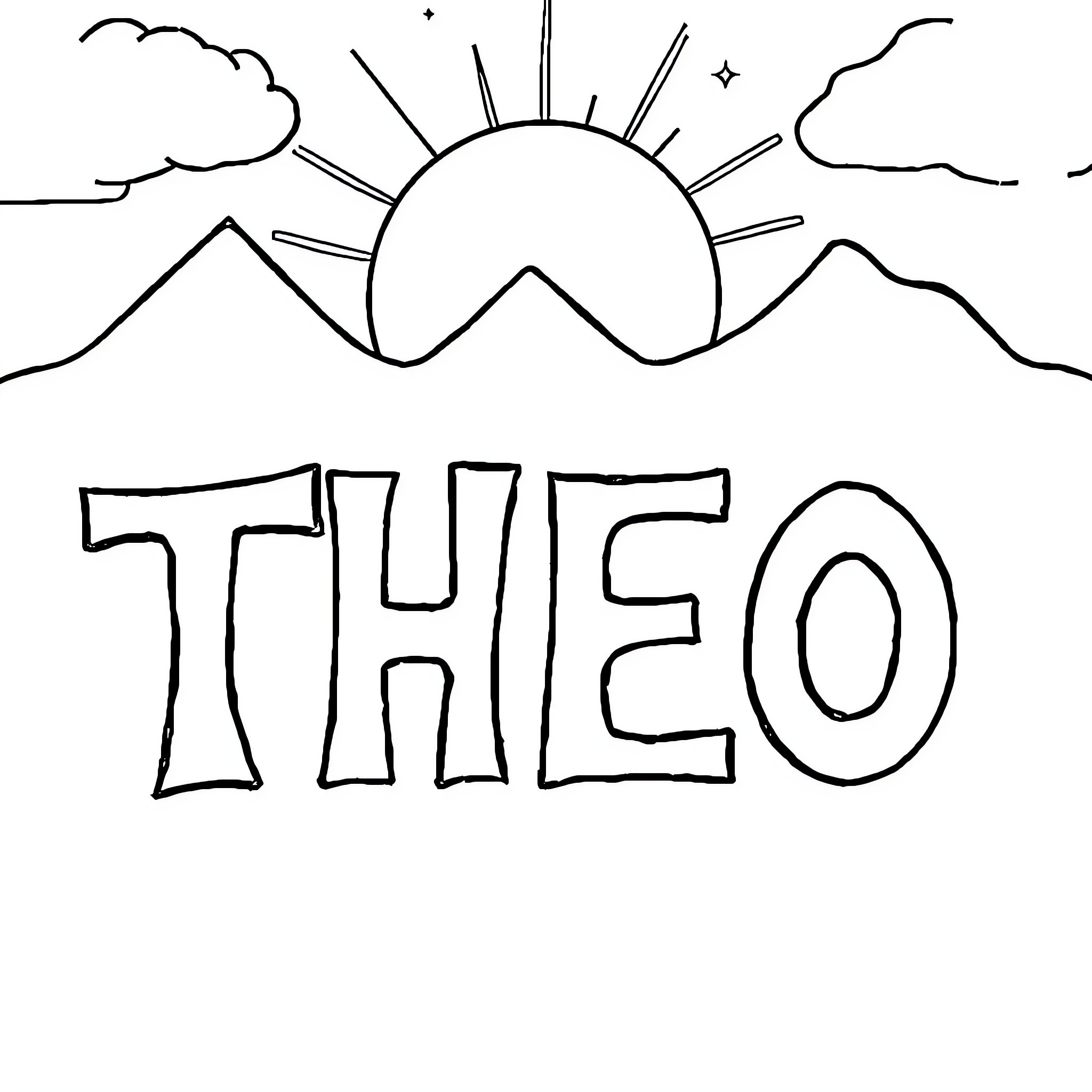 Best Theo Coloring Pages (Free Printable PDF)