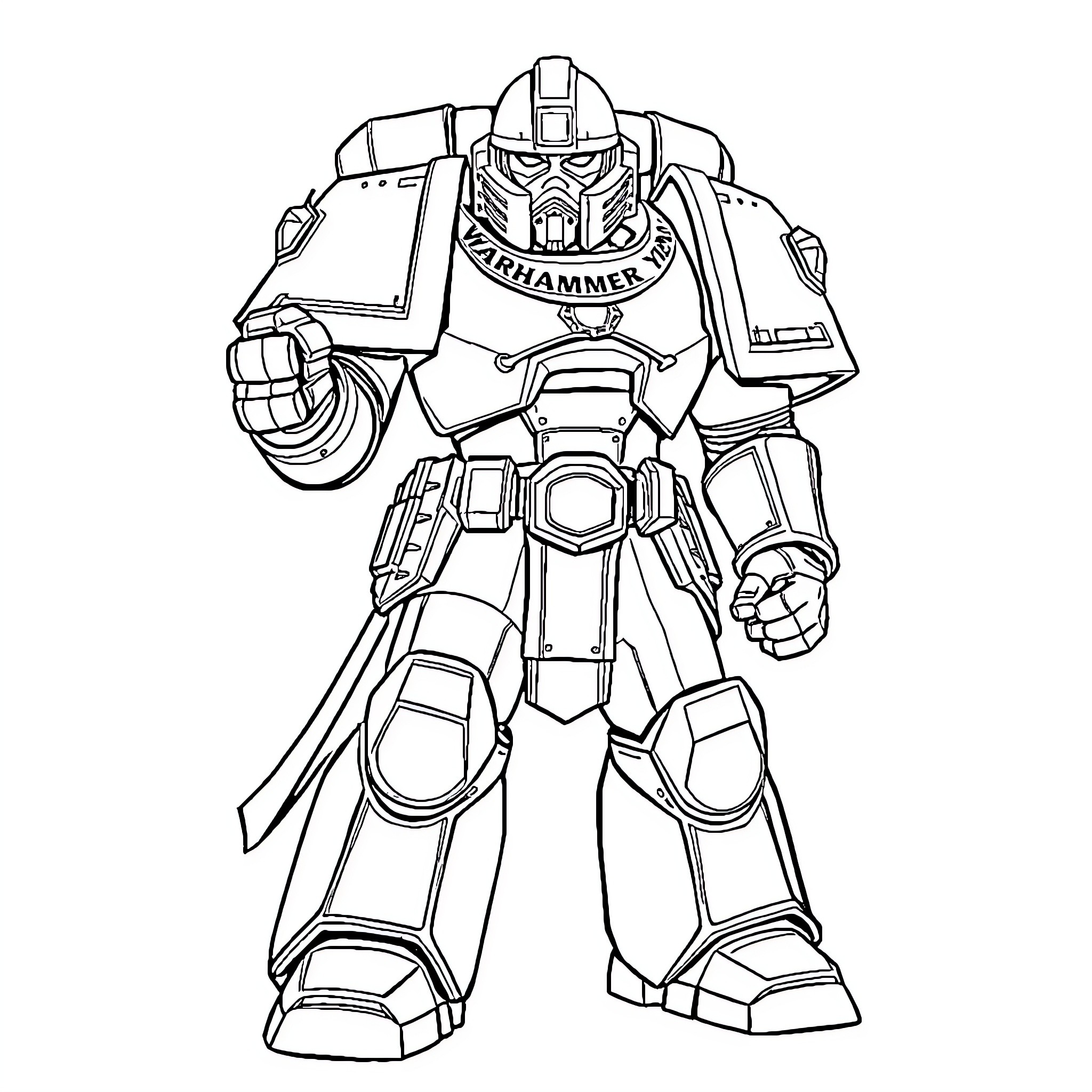 Best Space Marine Coloring Pages (Free Printable PDF)