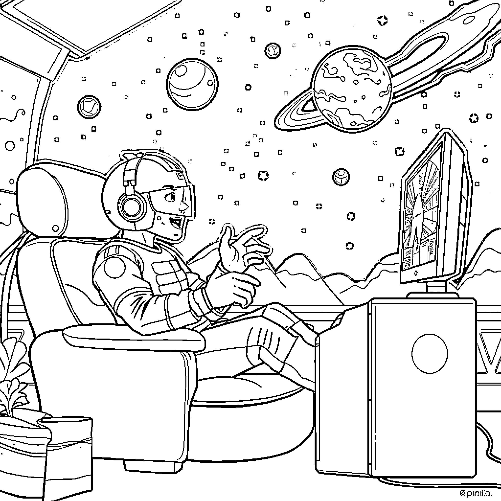 Best Astro Coloring Pages (Free Printable PDF)