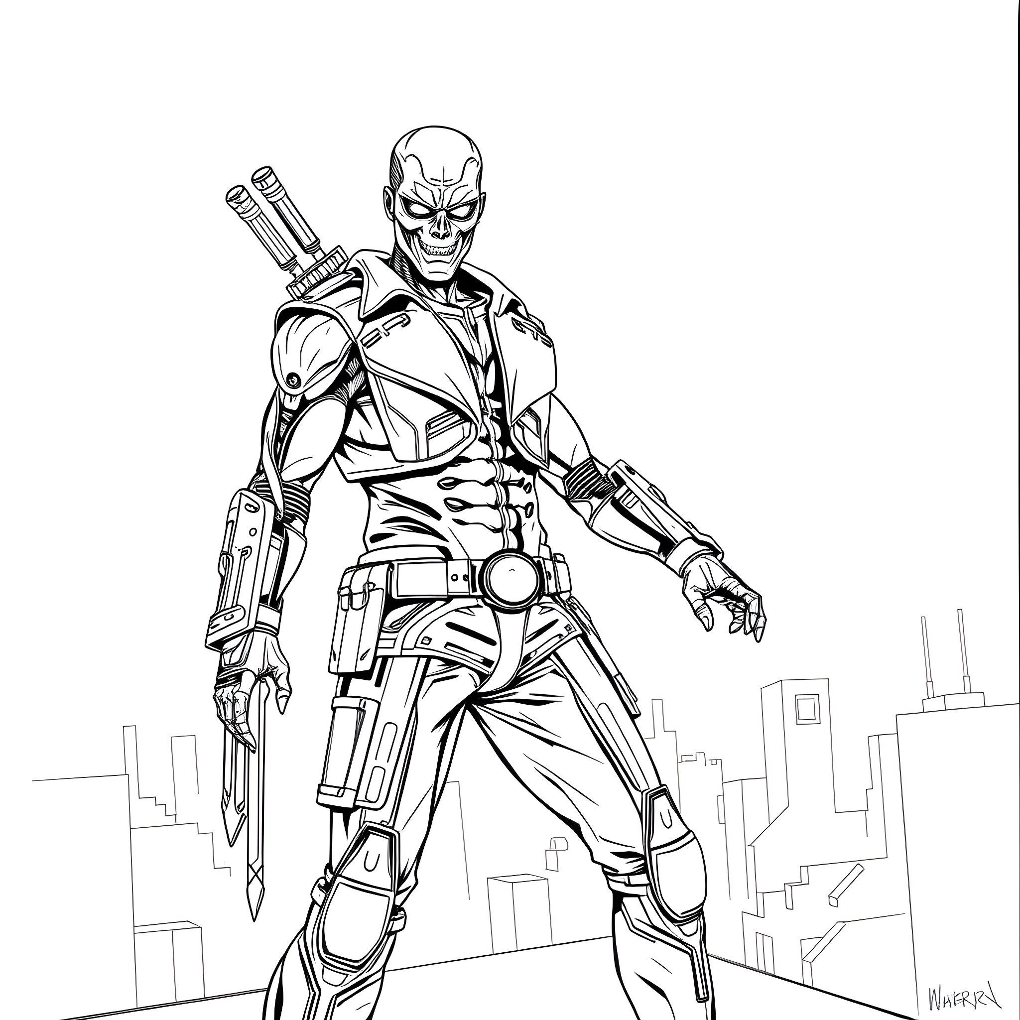 13 Best Dare The Terminator Coloring Pages (Free Printable PDFs)