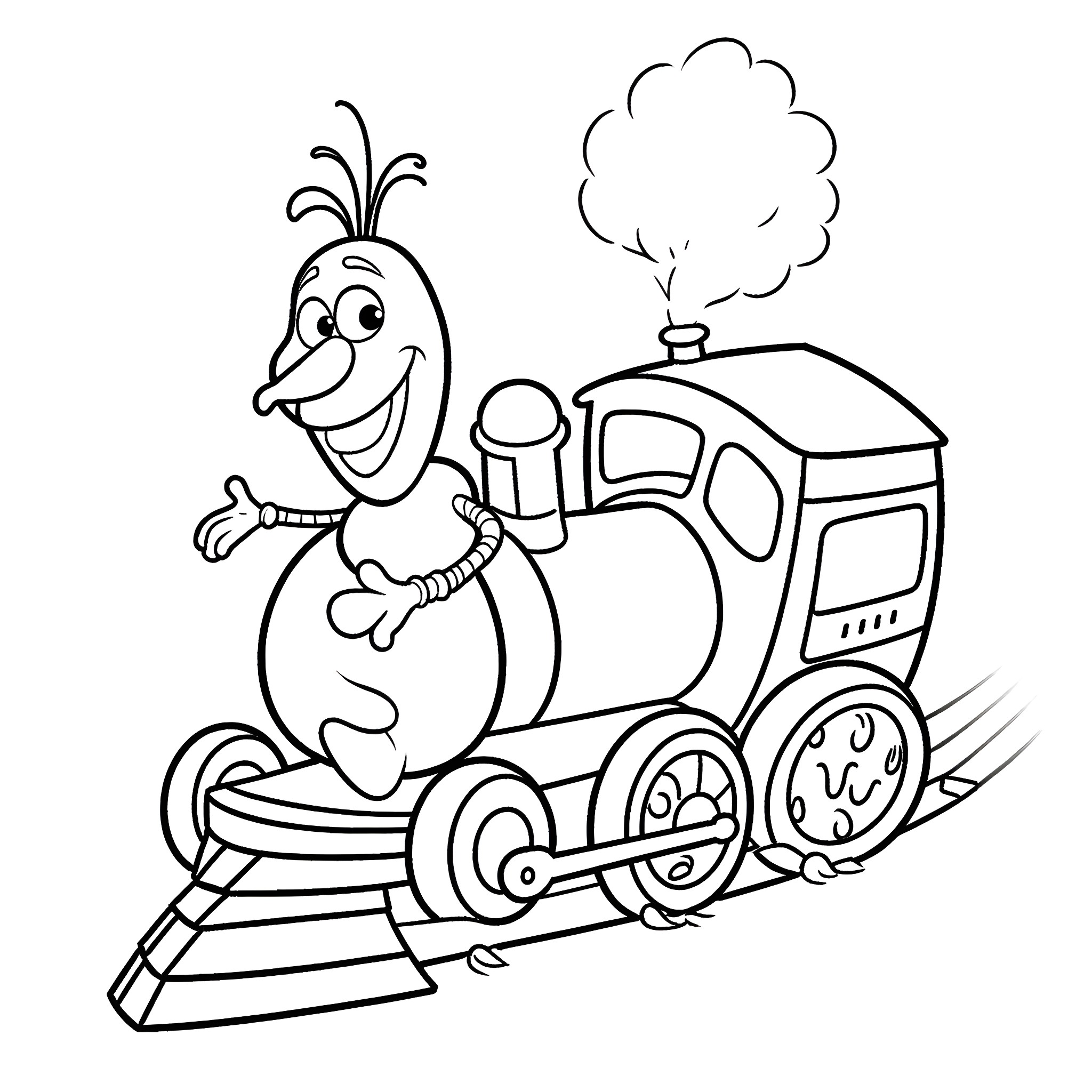 43 Best Olaf Coloring Pages (Free Printable PDFs)