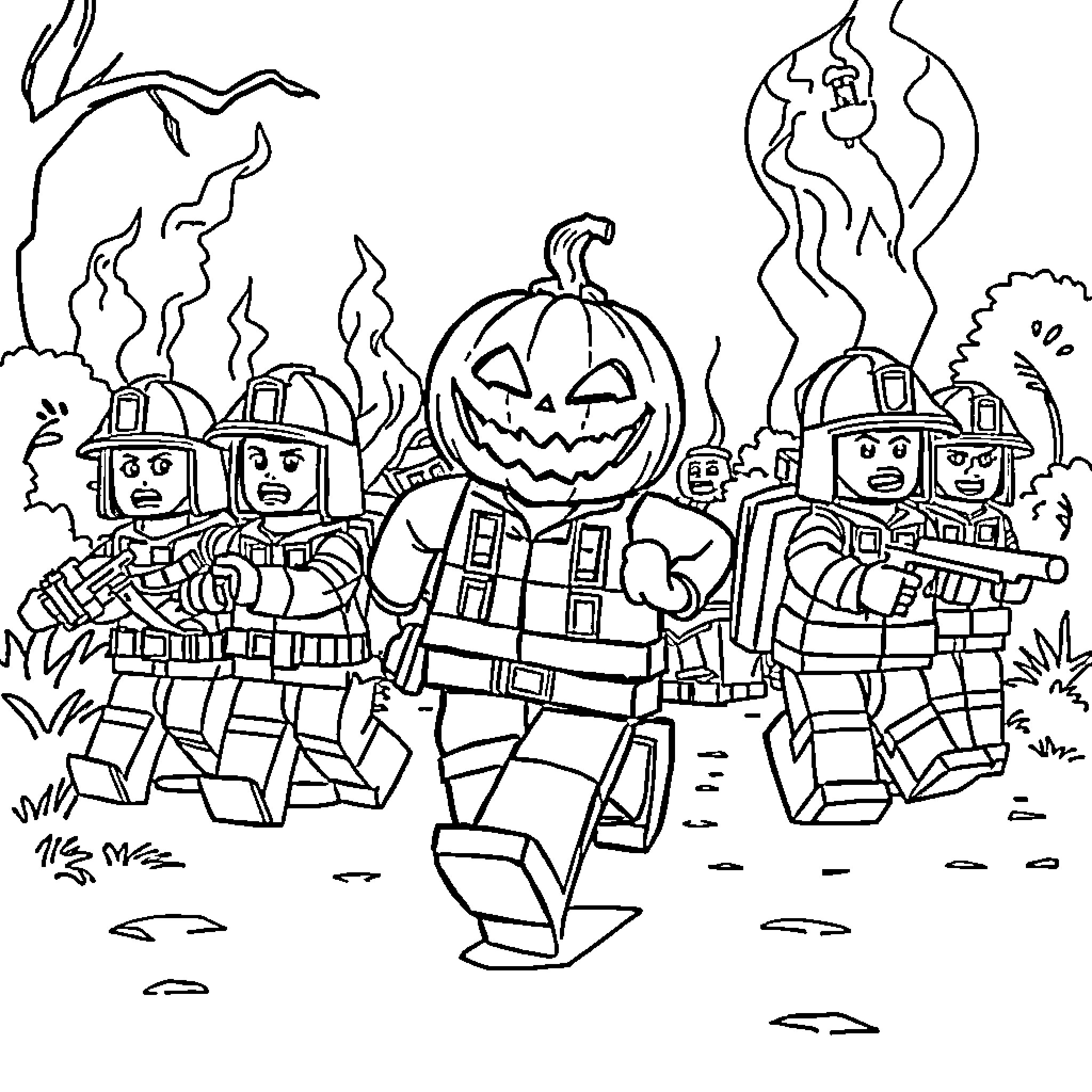 Best Pumpkin Man Coloring Pages (Free Printable PDF)